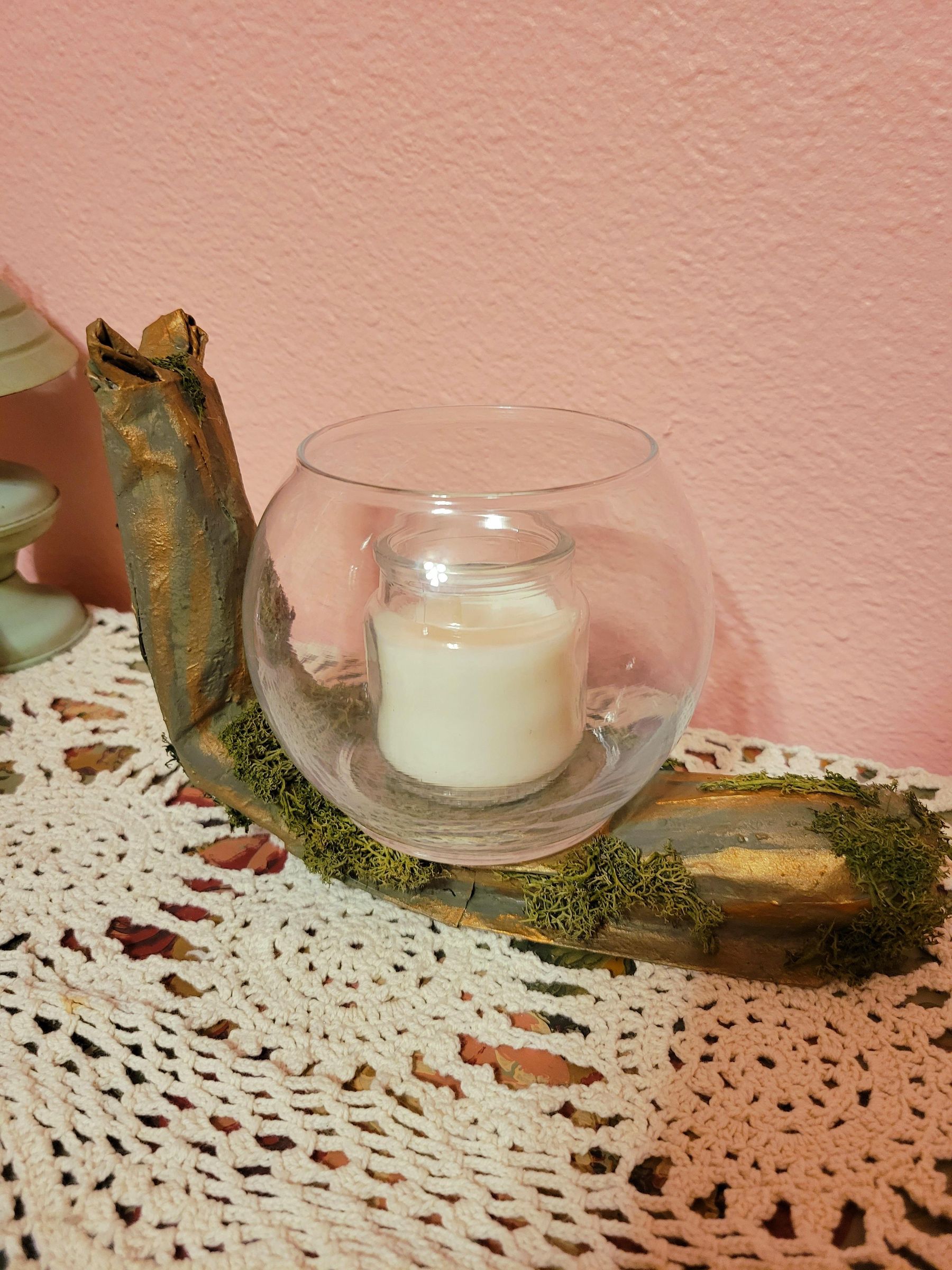 Inexpensive Paper Mache Snail Candle Holder : 4 Steps (with Pictures ...