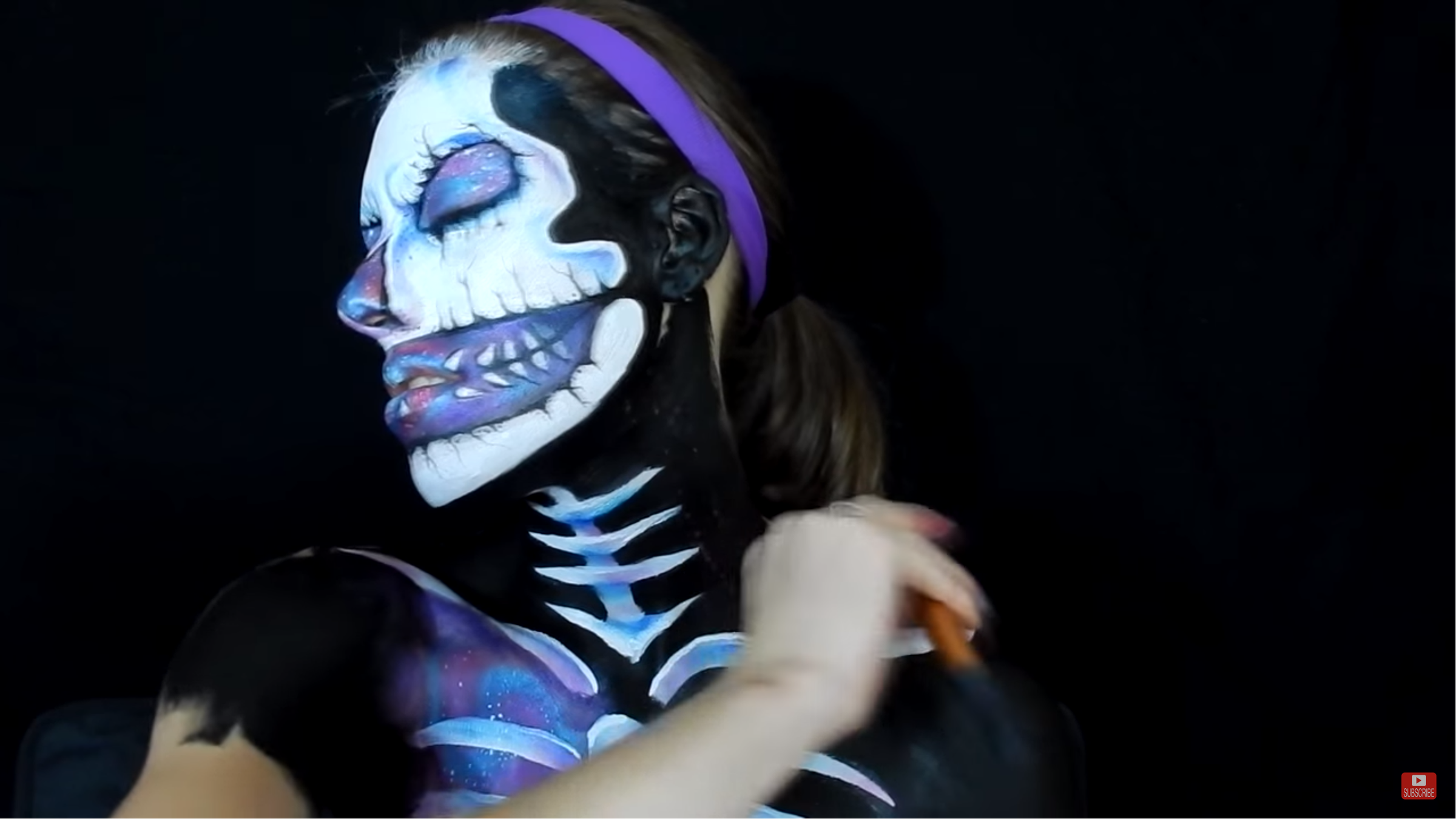 Galaxy Skull Body Paint : 17 Steps (with Pictures) - Instructables