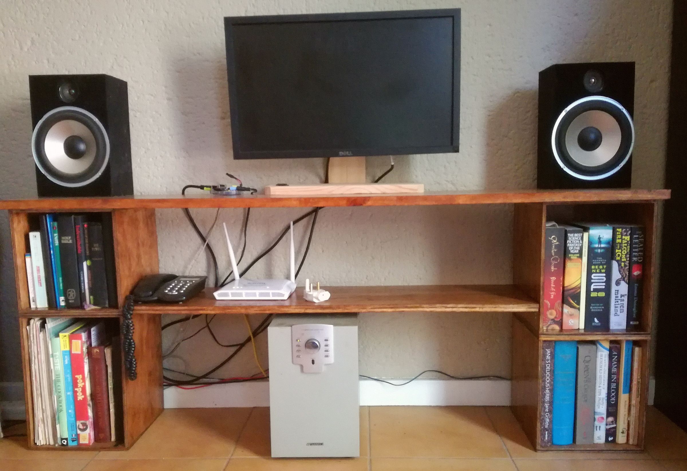 TV Table & Book Shelves : 7 Steps (with Pictures) - Instructables