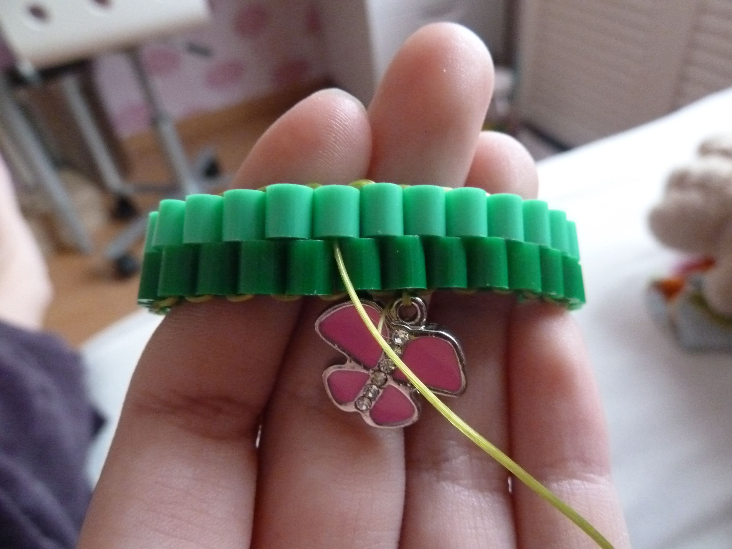 Perler Beads Bracelet : 4 Steps (with Pictures) - Instructables