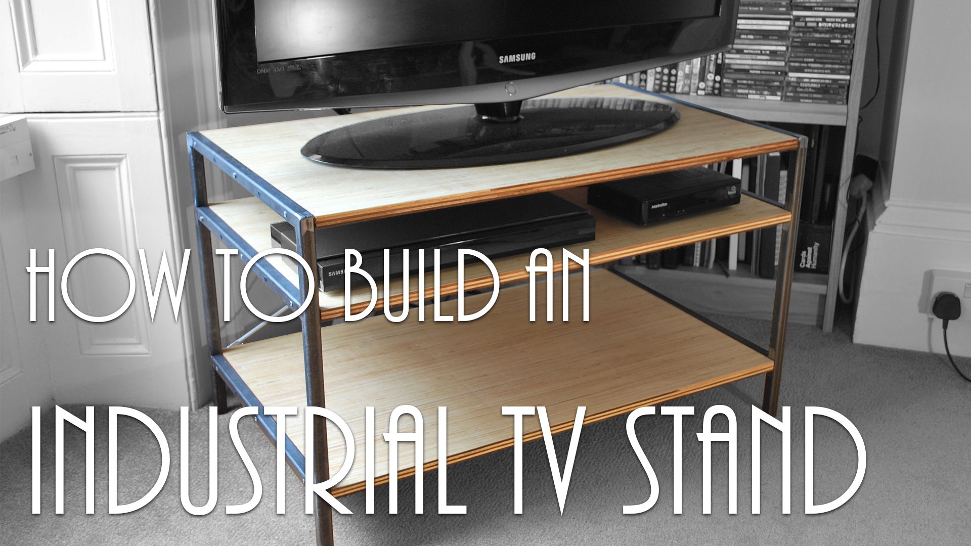 How to Build an Industrial Chic TV Stand - Instructables