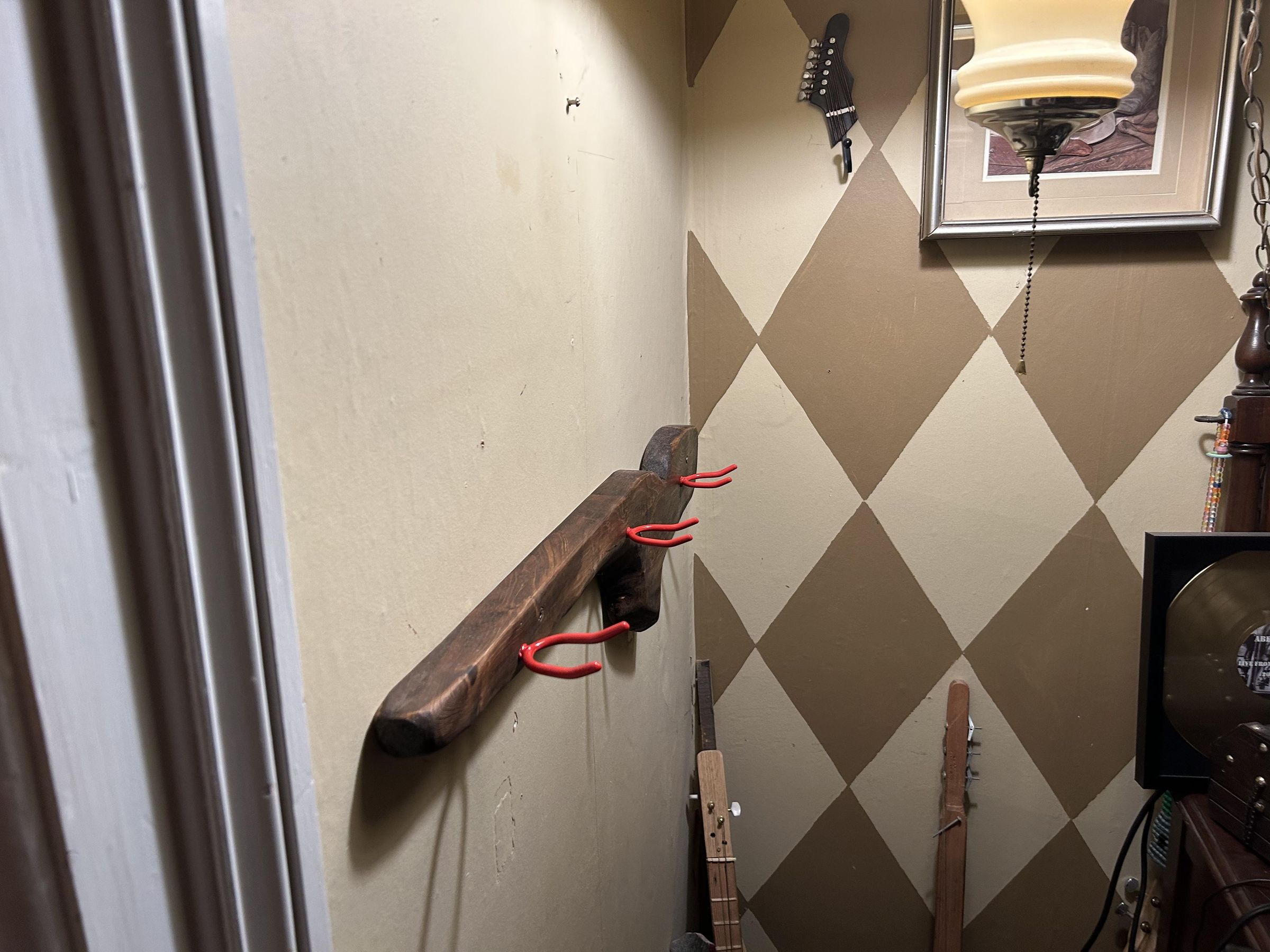 Making an Inexpensive Guitar Hanger : 3 Steps (with Pictures ...