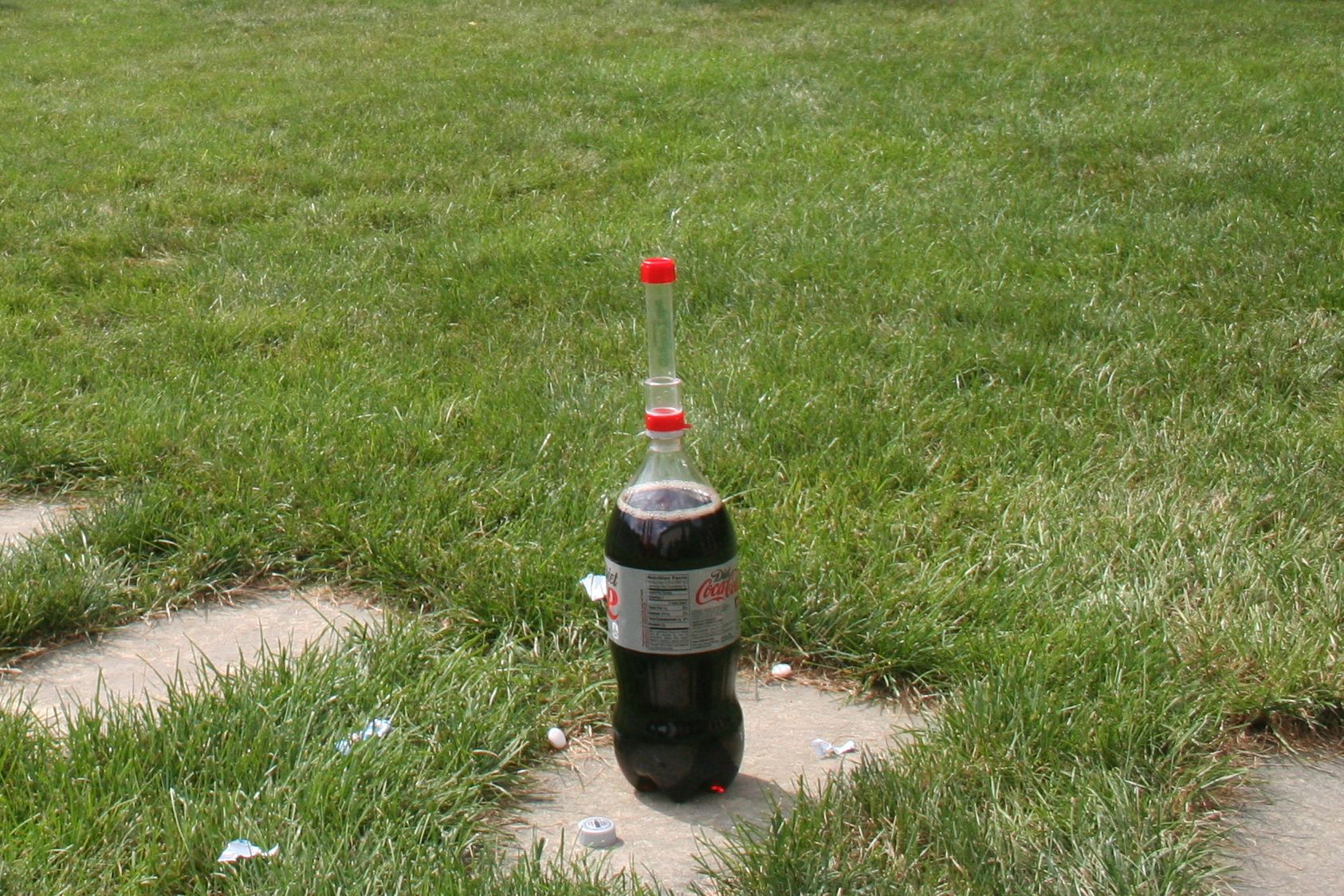 Mentos and Coke With "Geyser Tube" : 4 Steps - Instructables