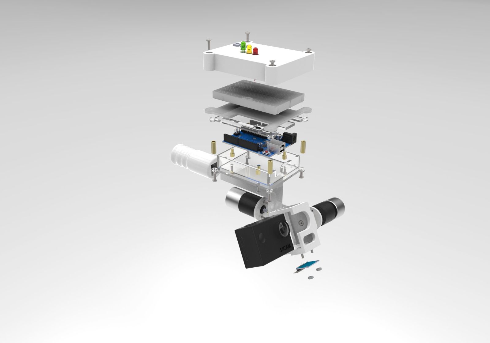 2 Axis Gimbal With Arduino : 6 Steps (with Pictures) - Instructables