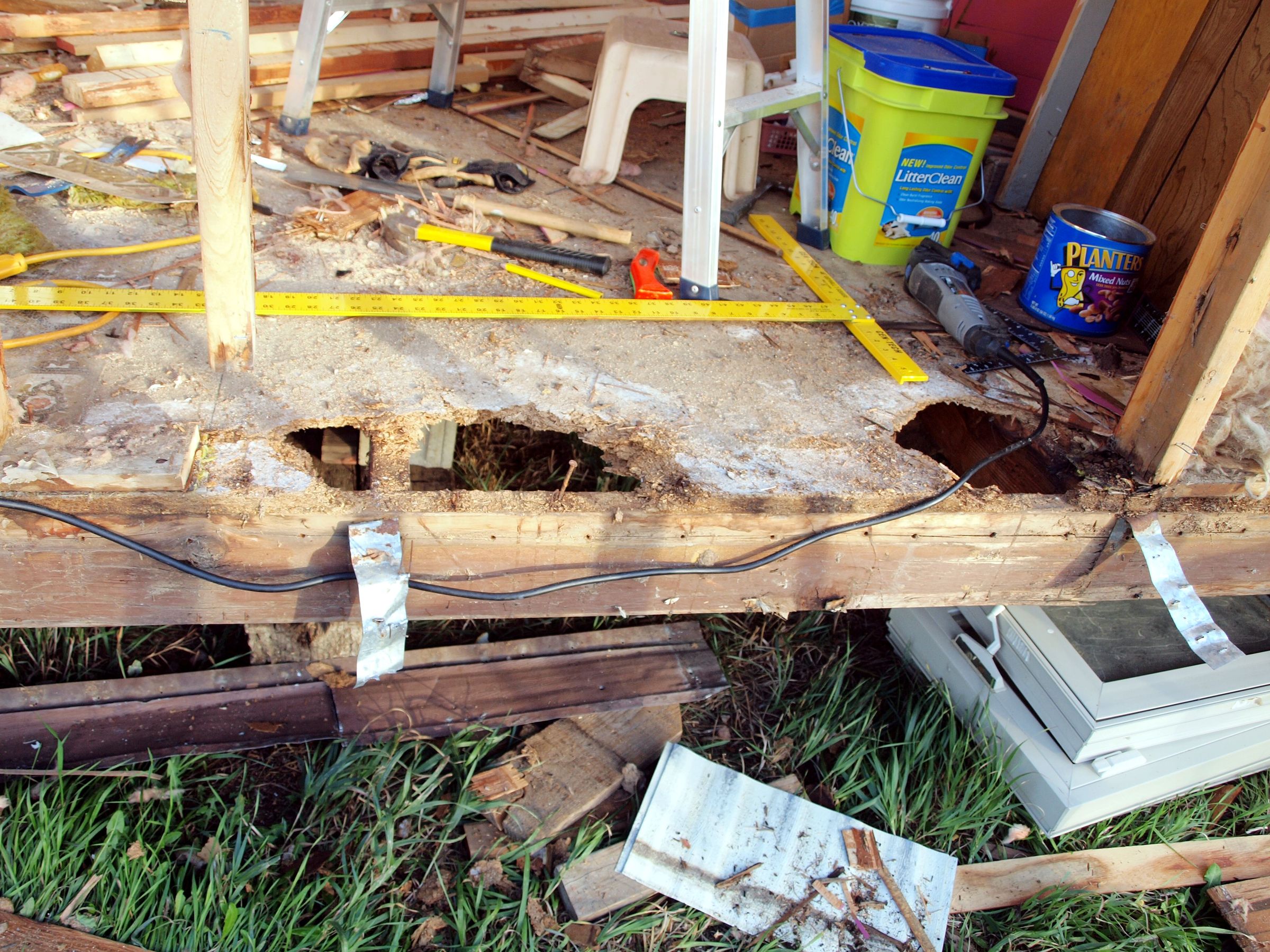 Turning a Trashed Mobile Home Into a Shop : 20 Steps (with Pictures ...