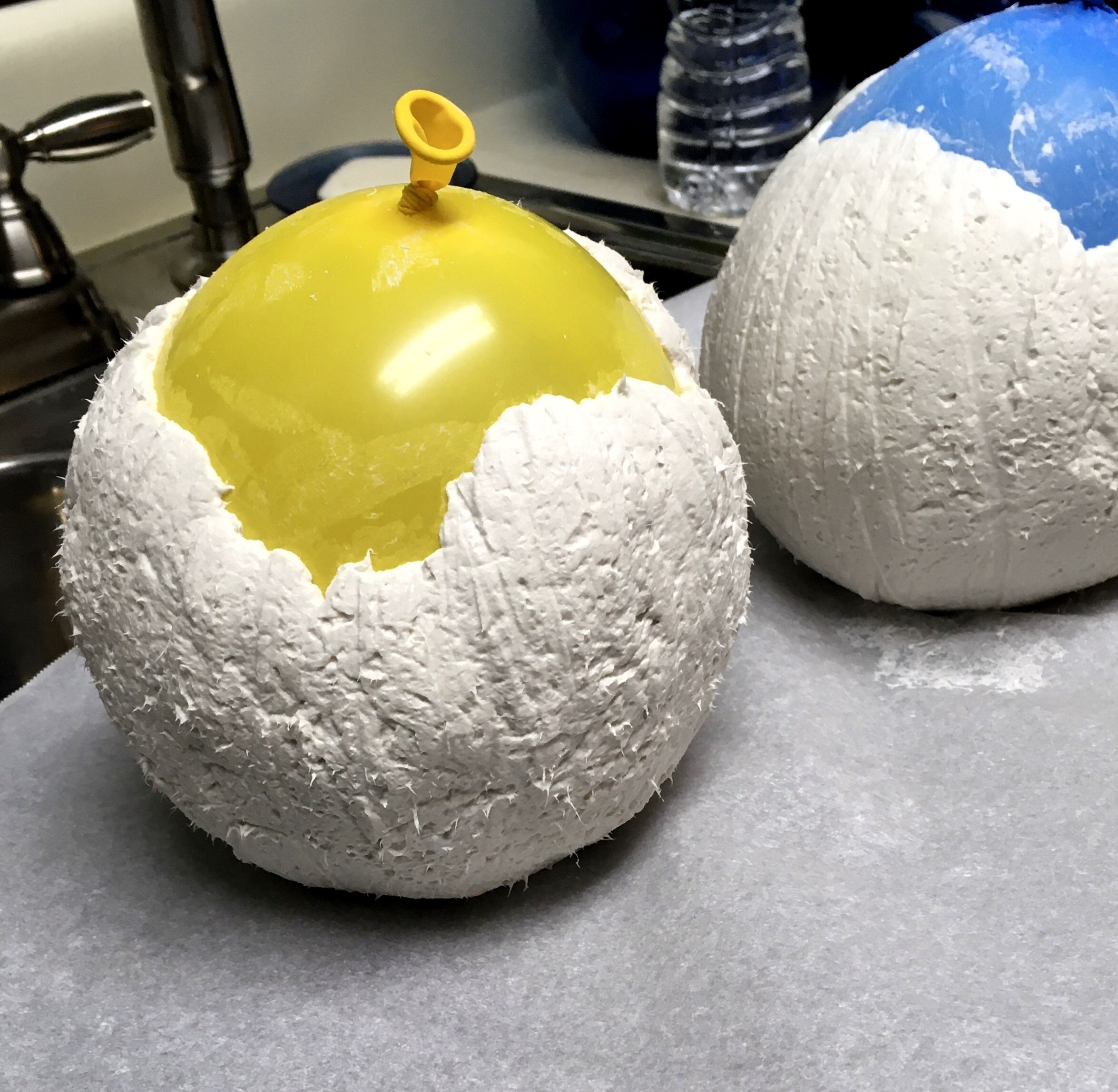 Barnacle Sculptures--and an Experiment With 2 Kinds of Homemade Paper ...