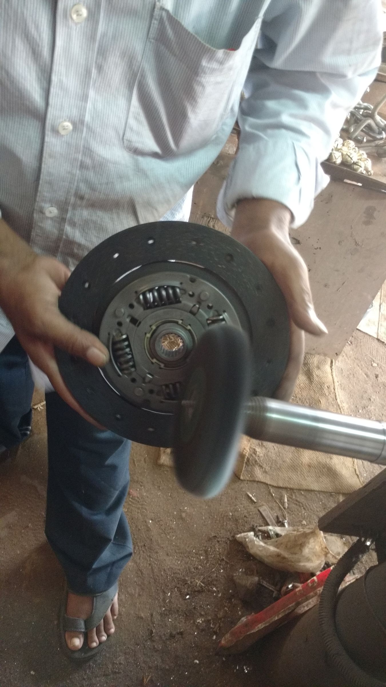 Clutch Plate Clock : 6 Steps (with Pictures) - Instructables