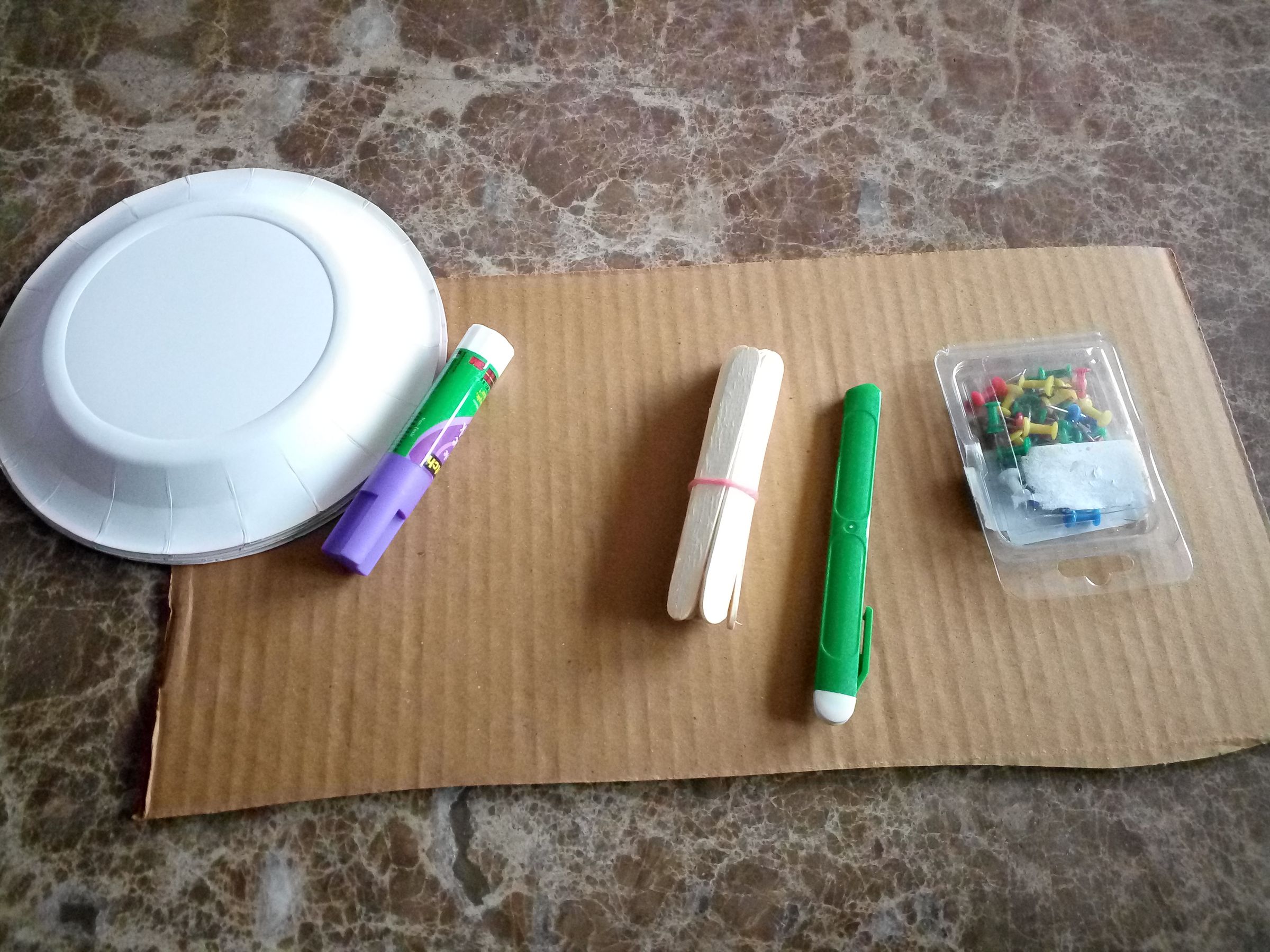 Cardboard Clock for Learning : 4 Steps (with Pictures) - Instructables