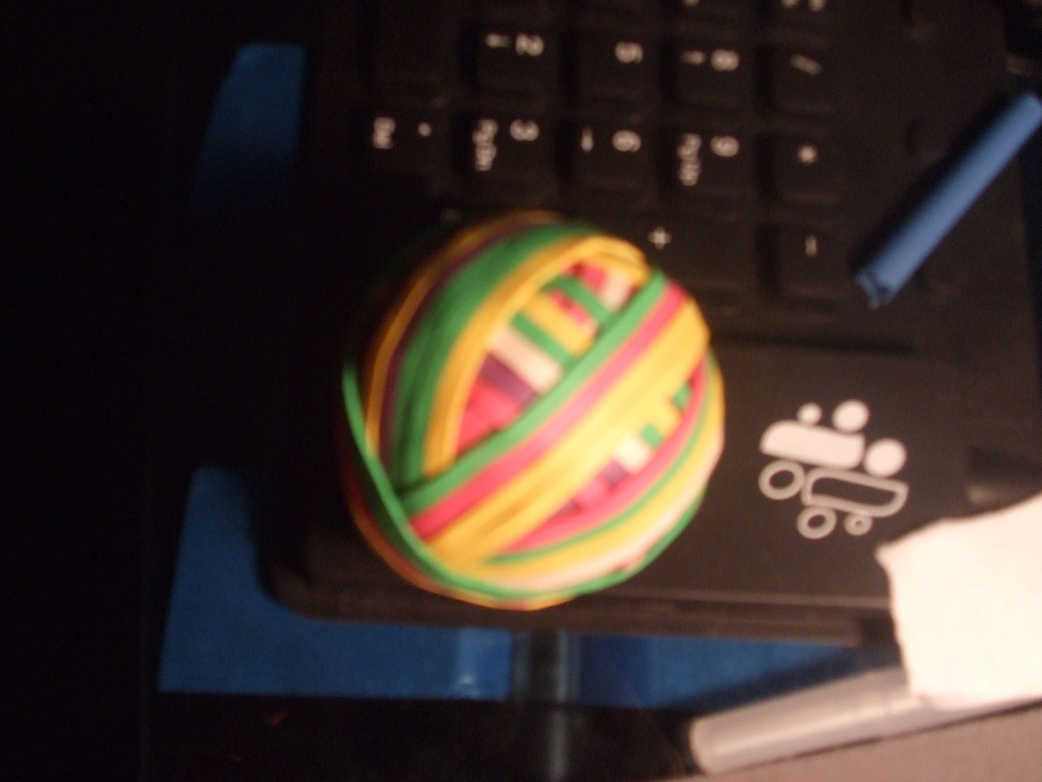 Colored Ball of Rubberband : 4 Steps - Instructables