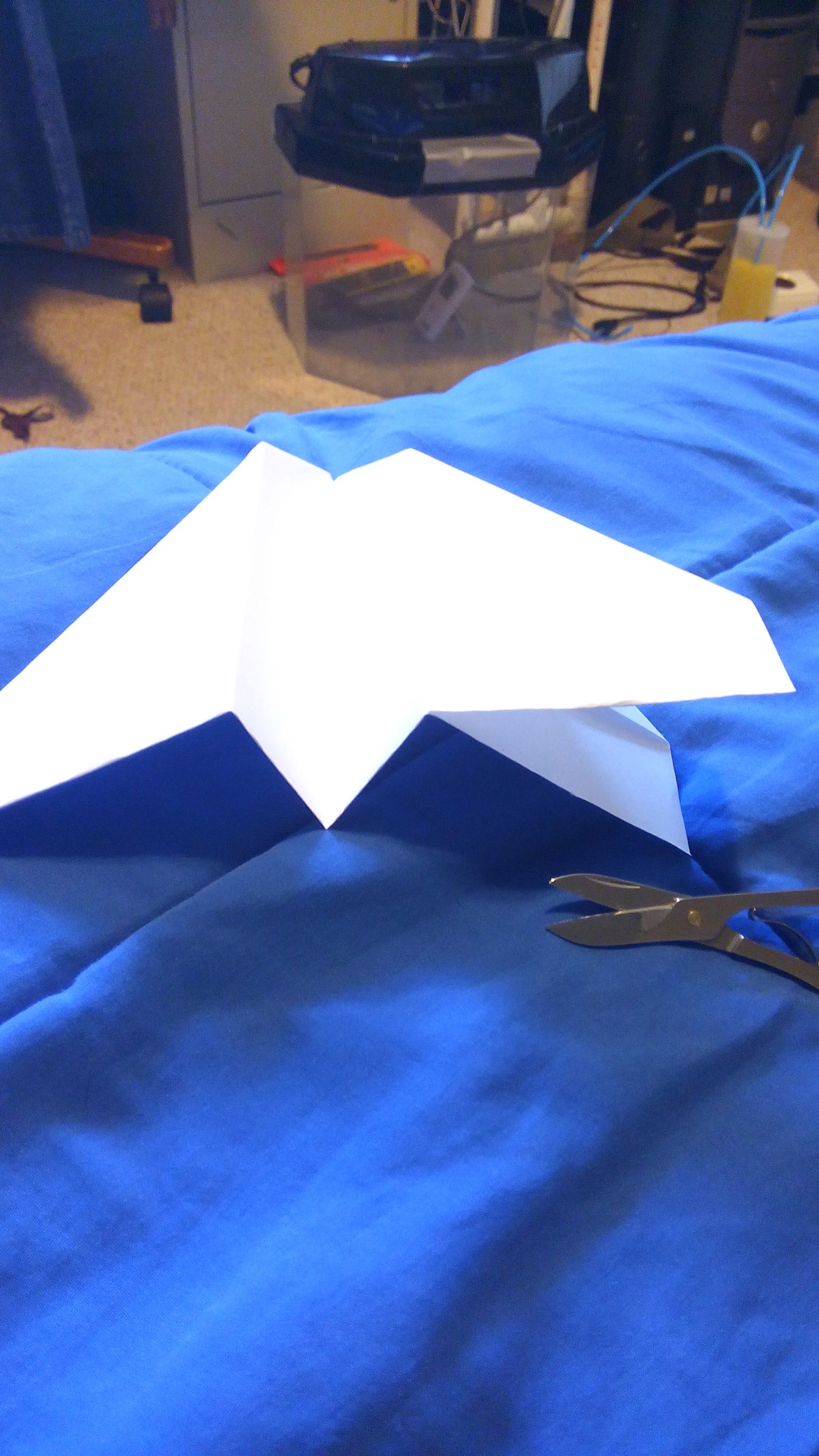 X WING PAPER AIRPLANE, AWAY! : 5 Steps - Instructables