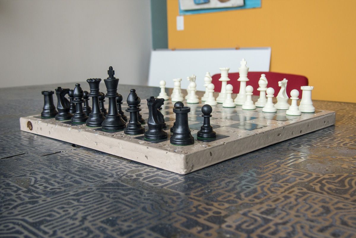 Cast Concrete Chessboard : 8 Steps (with Pictures) - Instructables