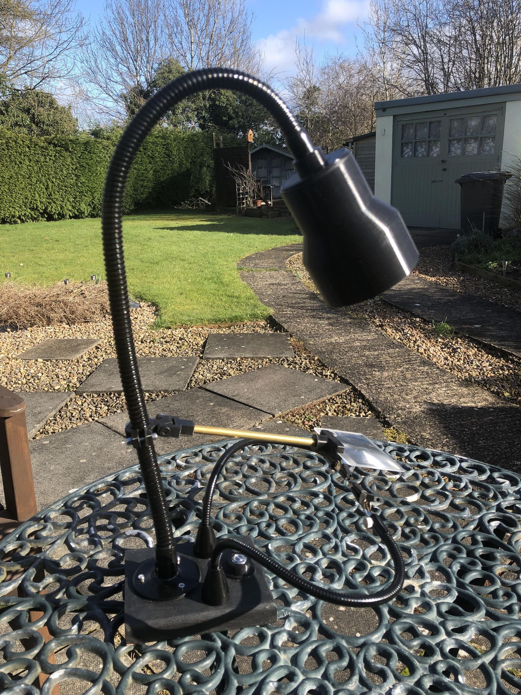 Ultimate Desktop LED Lamp, With Gooseneck Arm, Helping Hands and ...