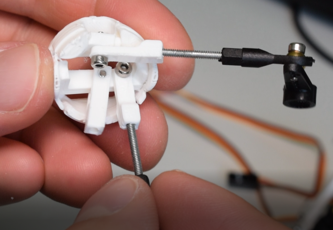 DIY Compact 3D Printed Animatronic Eye Mechanism : 4 Steps (with ...