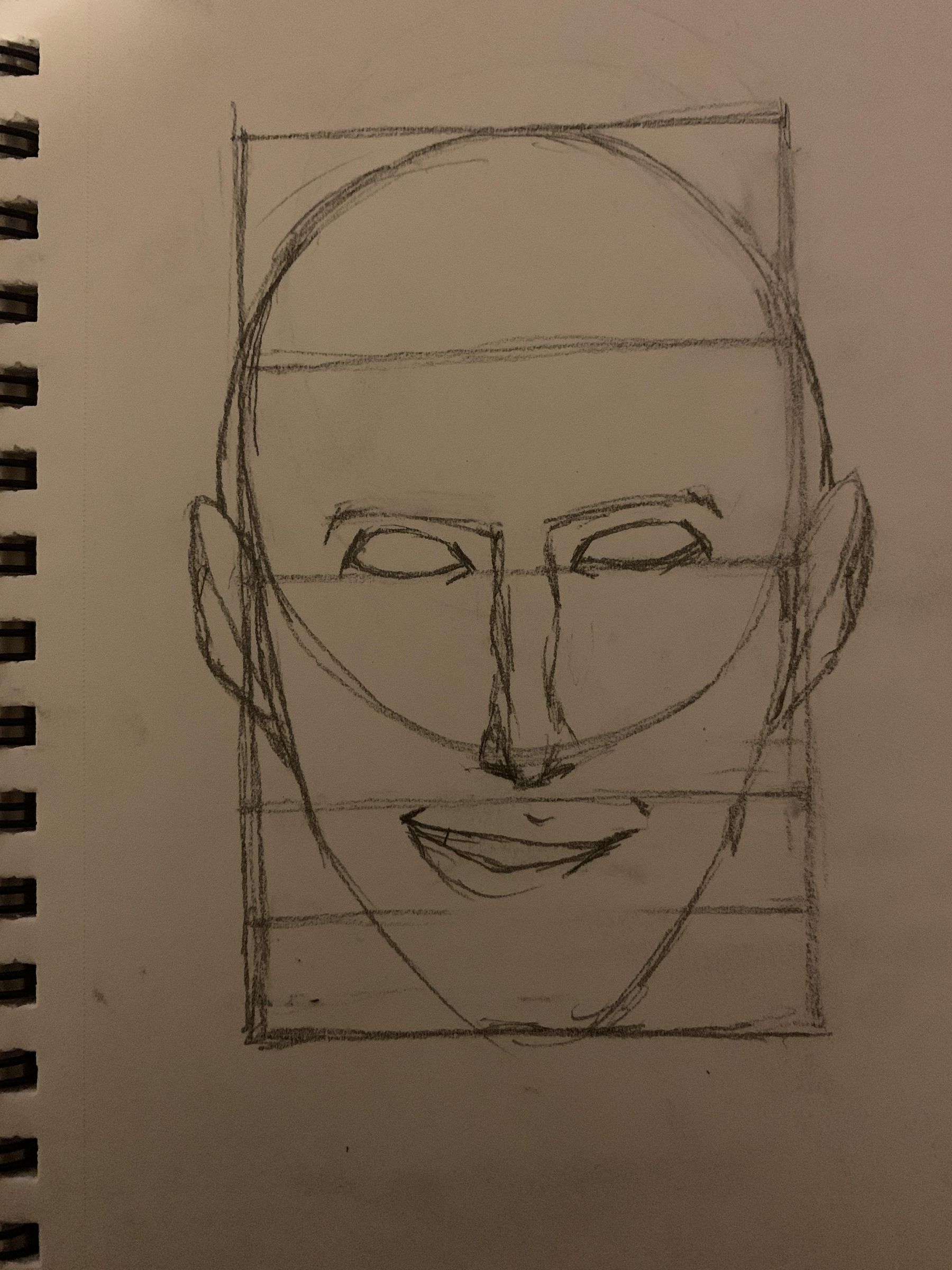 How to Sketch a Face in 30 MINUTES or LESS (FOR BEGINNERS, IN GAME ...