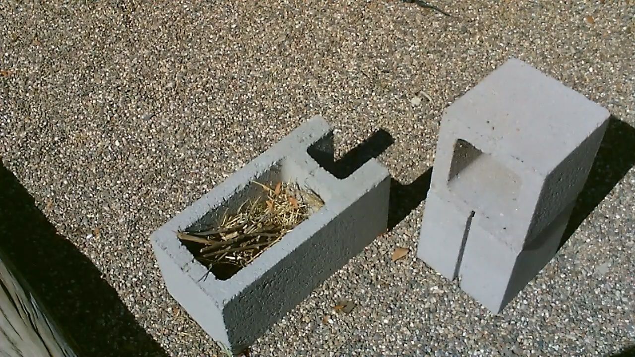 The (3 Block) Rocket Stove! - Concrete Rocket Stove - (and Smoker Too ...