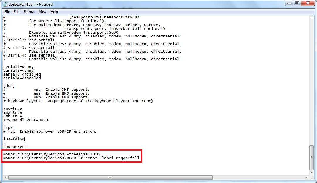 How to Install Daggerfall on DOSBox : 3 Steps - Instructables