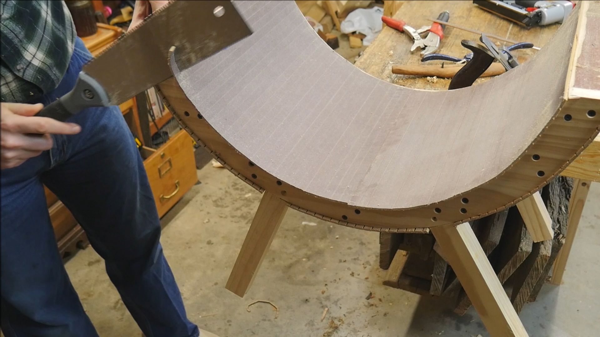 Curved Seat for Photographers : 10 Steps (with Pictures) - Instructables