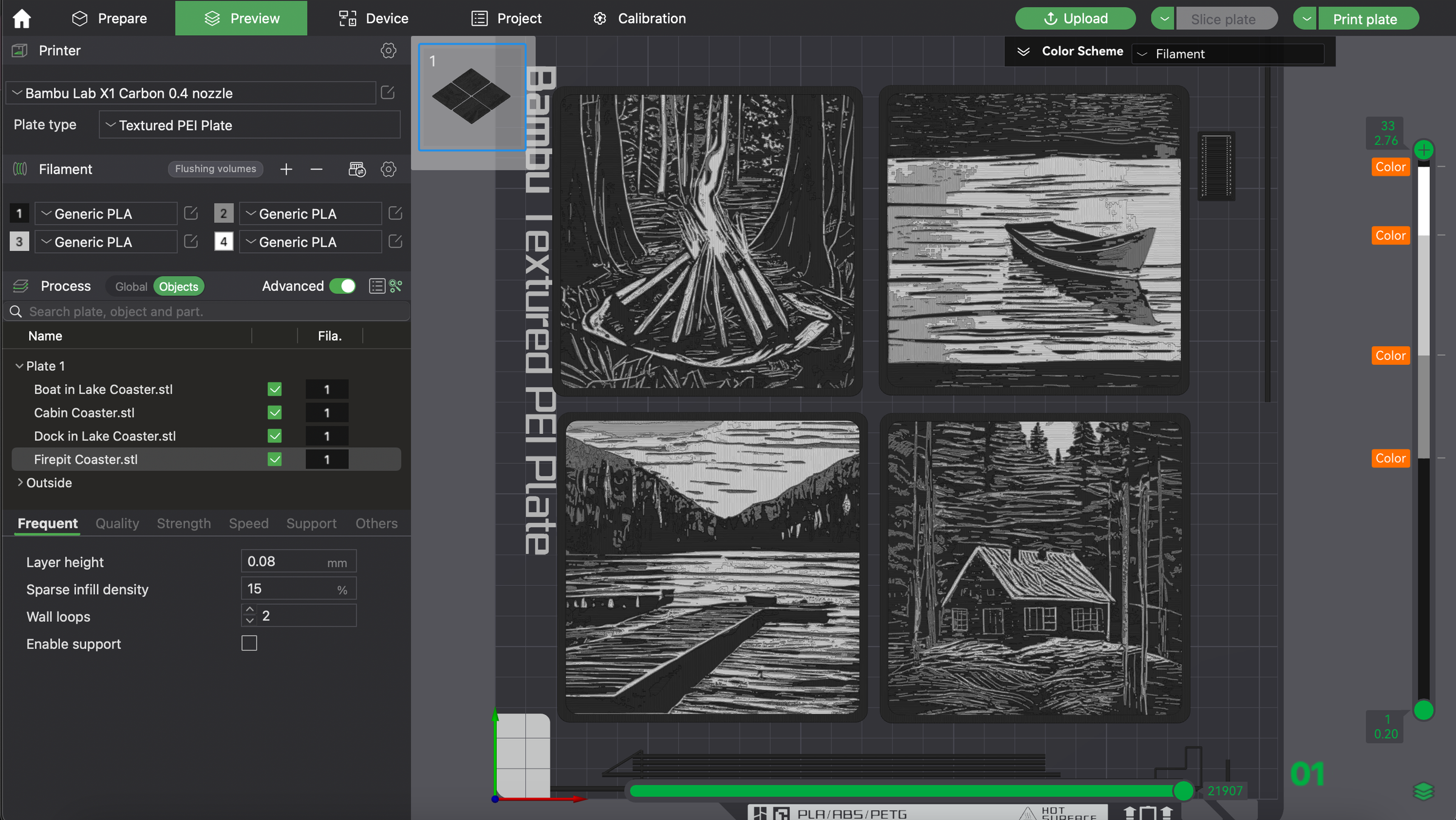 How to Make Coasters Using Hueforge : 7 Steps (with Pictures ...
