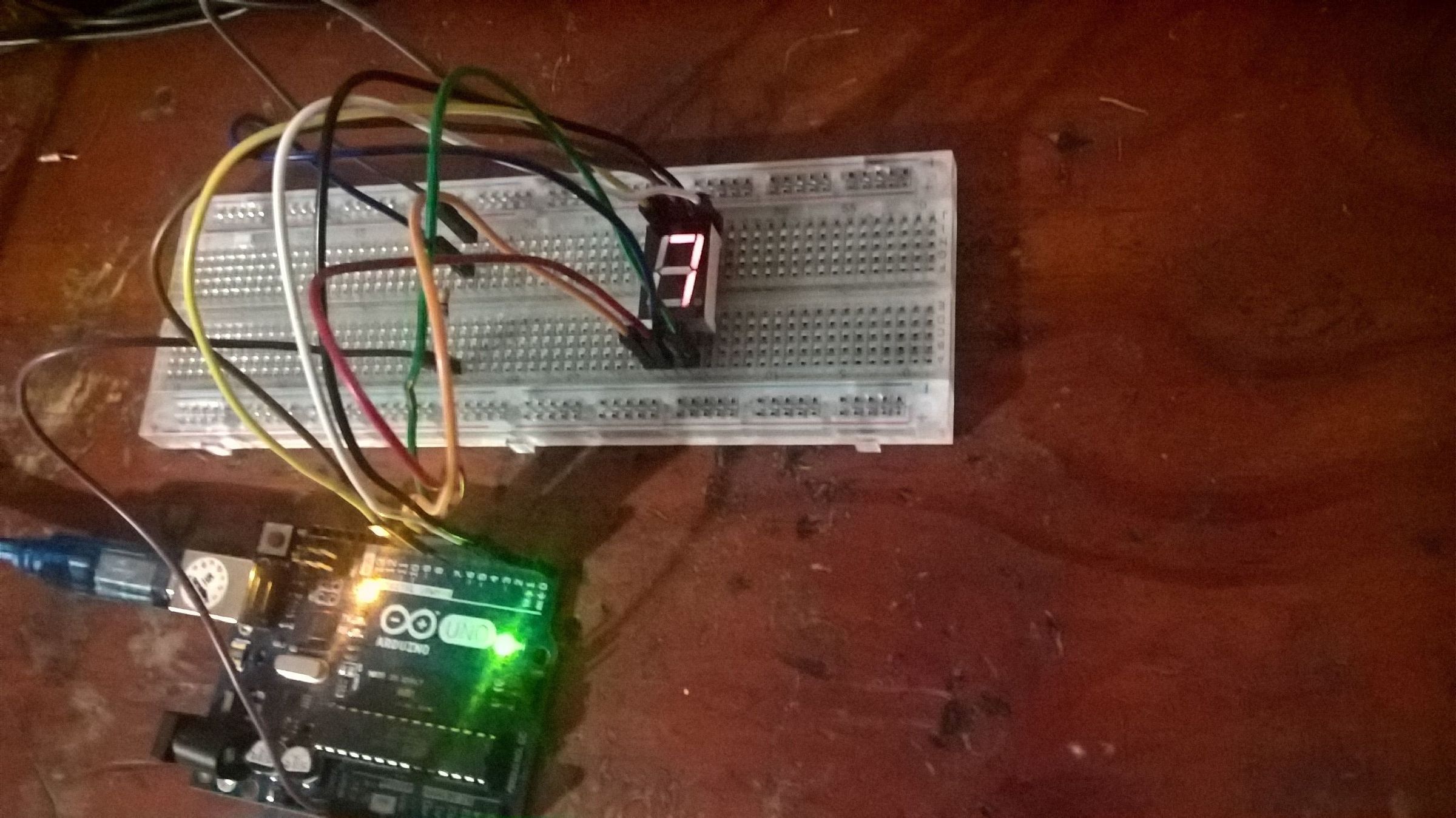 7 Segment Display on Arduino - Instructables