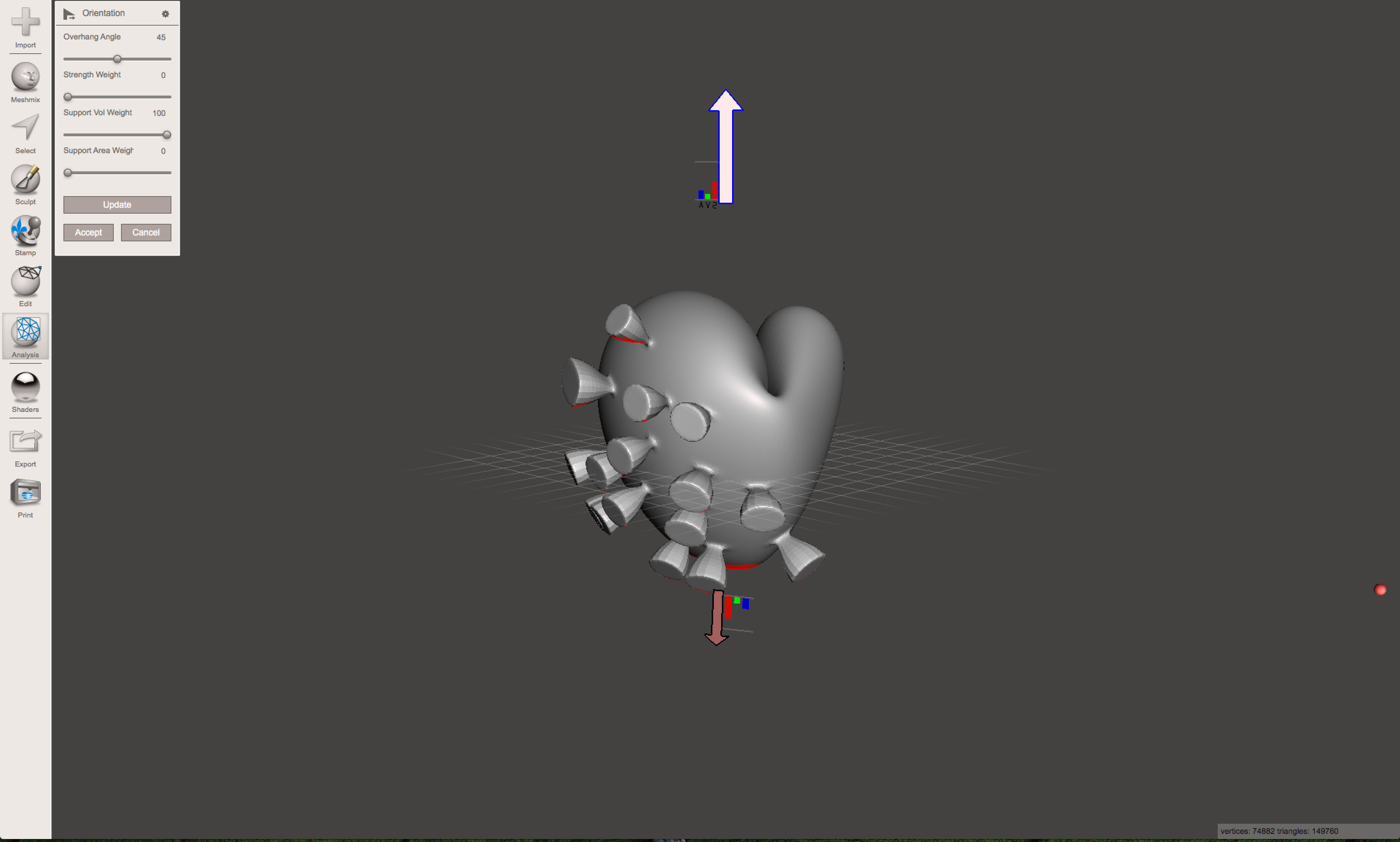 3D Print Complex Overhangs With Meshmixer : 4 Steps - Instructables