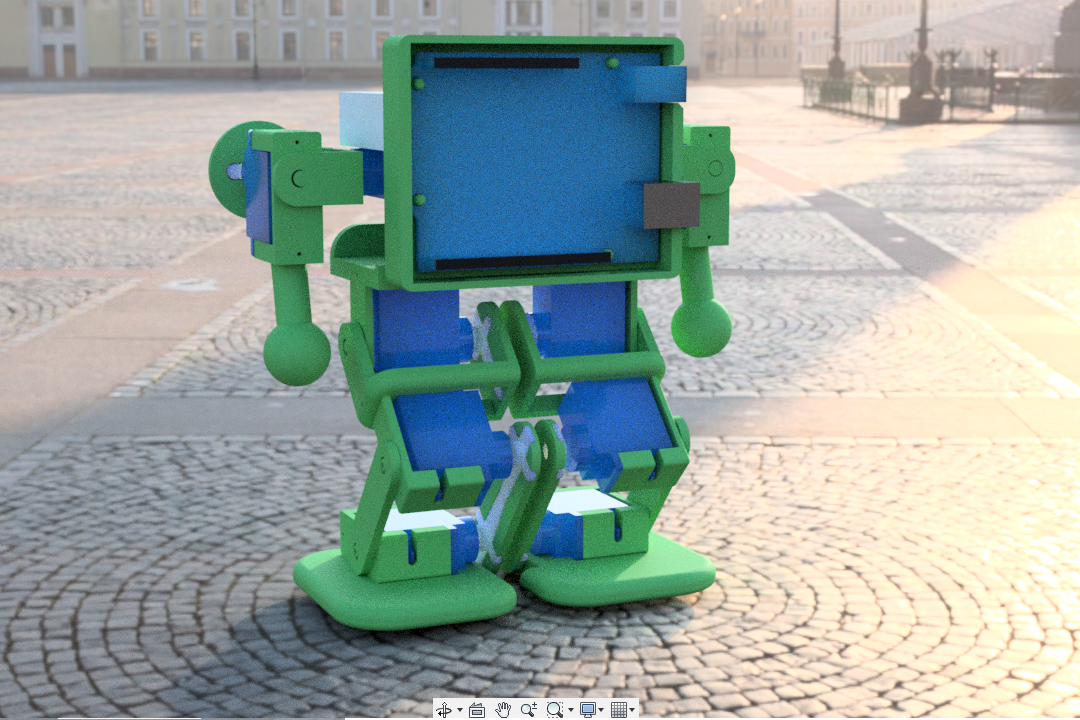 Ottis Robot, the Arduino Robot That Can Walk and Perform Visual and ...