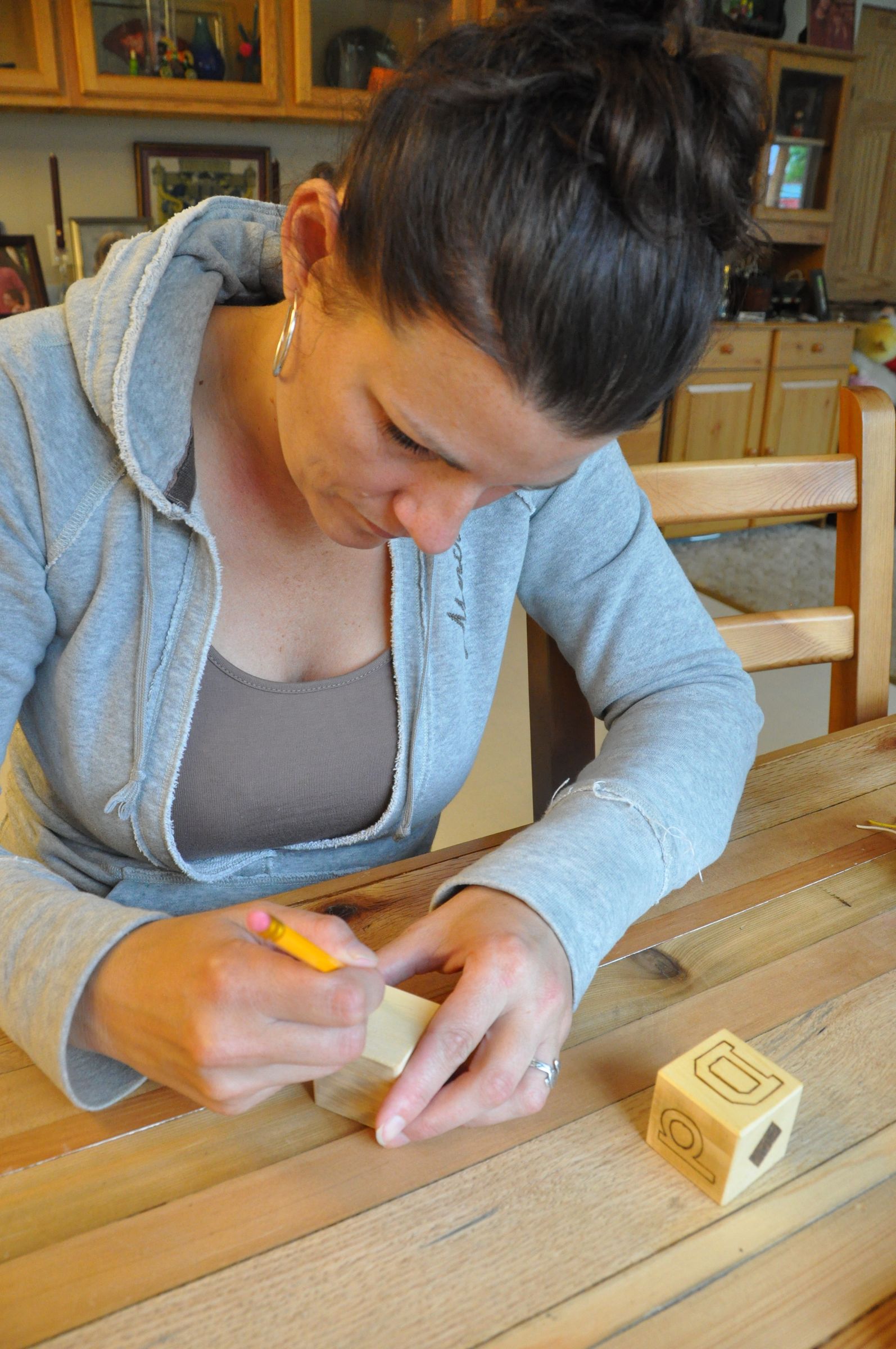 Custom Wooden Letter Blocks for Children : 4 Steps (with Pictures ...