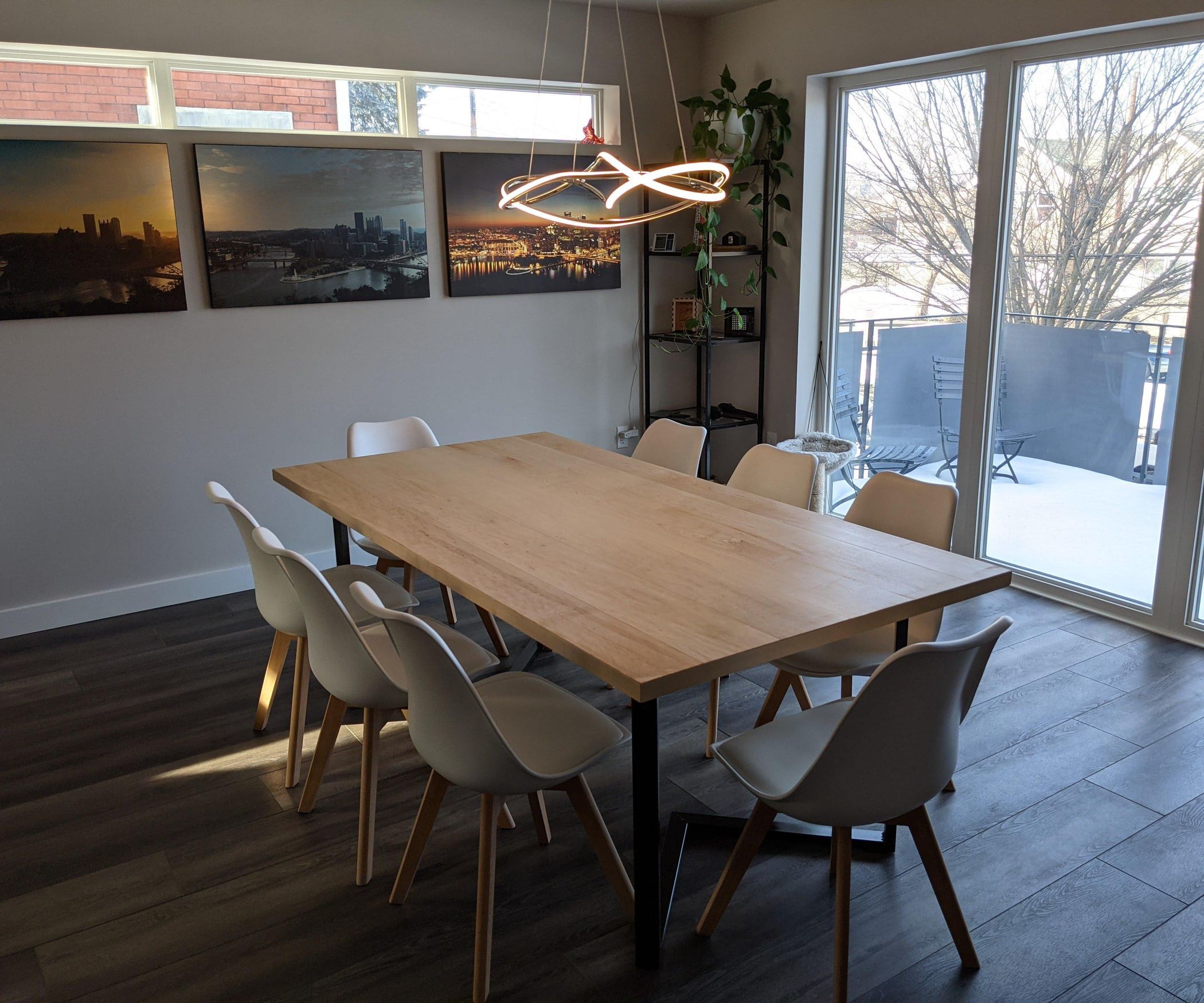 Build Your Own: Affordable Modern Dining & Gaming Table : 3 Steps (with ...