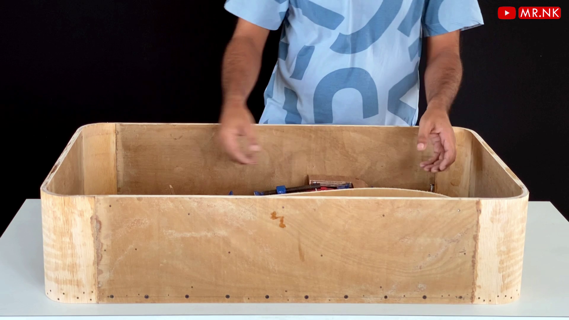 Building a Coffee Table With Endless Depth! (Infinity Illusion) : 12 ...