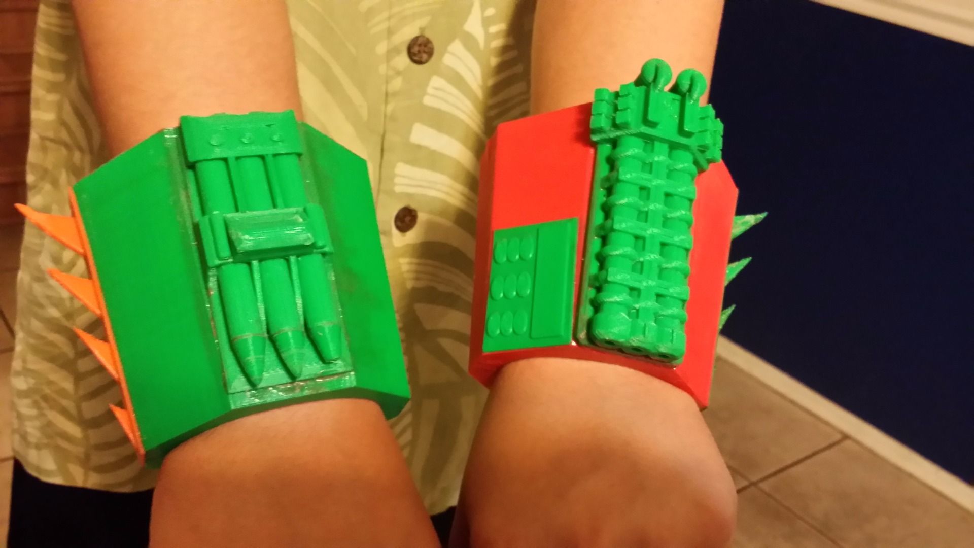 3D Printed Gauntlet, Fit Any Size Arm : 5 Steps - Instructables