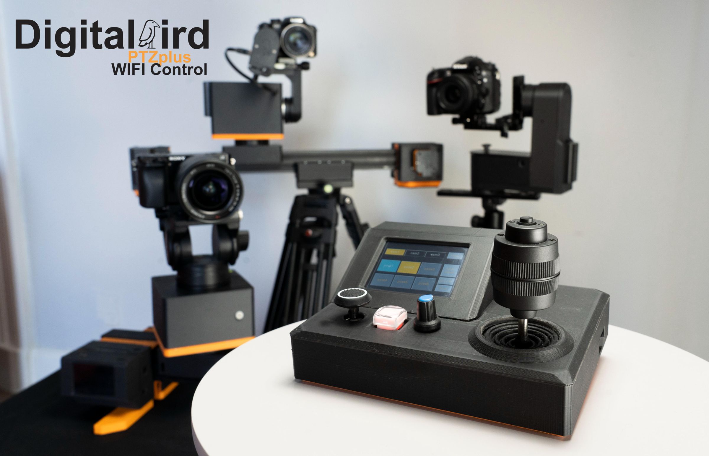Camera Pan Tilt Head Fully Programable With WIFI PTZ Capability : 26 ...