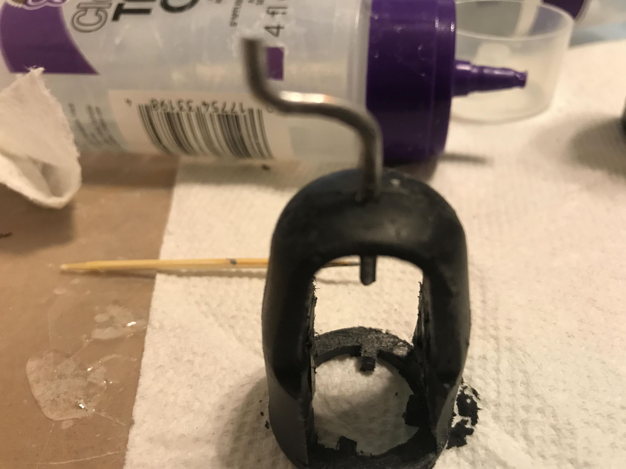 Working Miniature Shave Ice Machine From a Mop Head, Electrical Wire ...