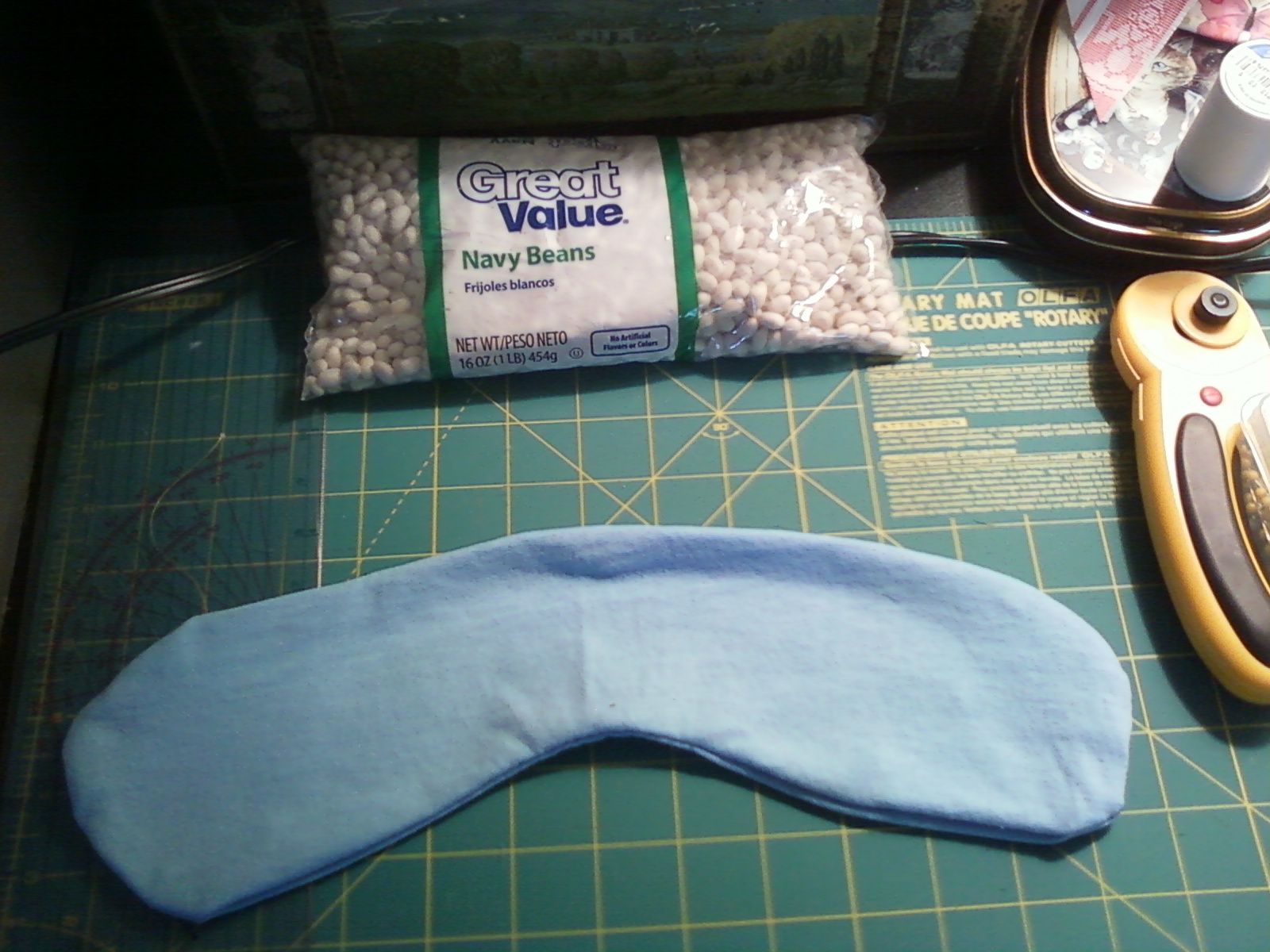 Cold Bean Bag Face Mask : 4 Steps - Instructables