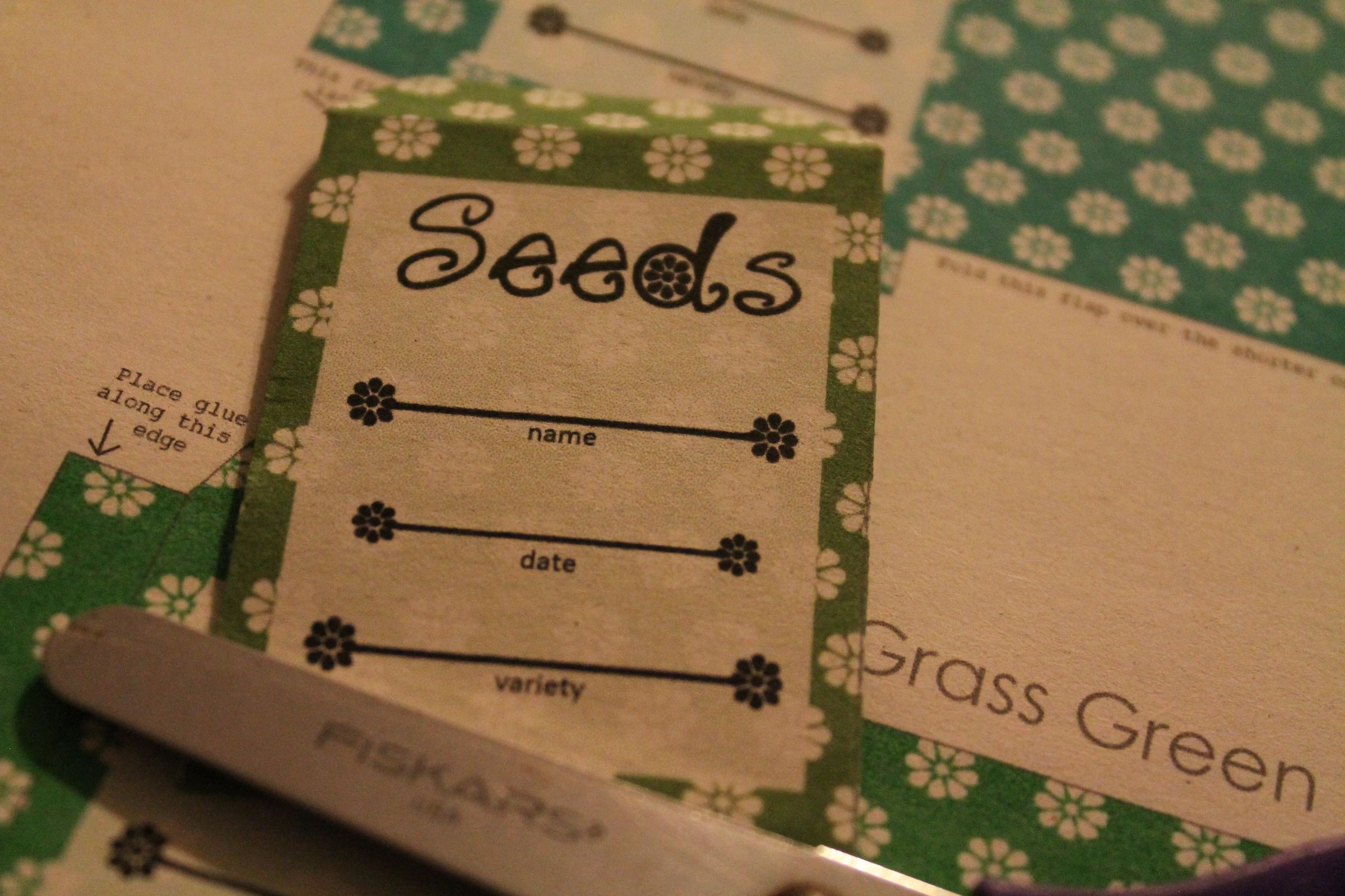 DIY Seed Packets - Instructables