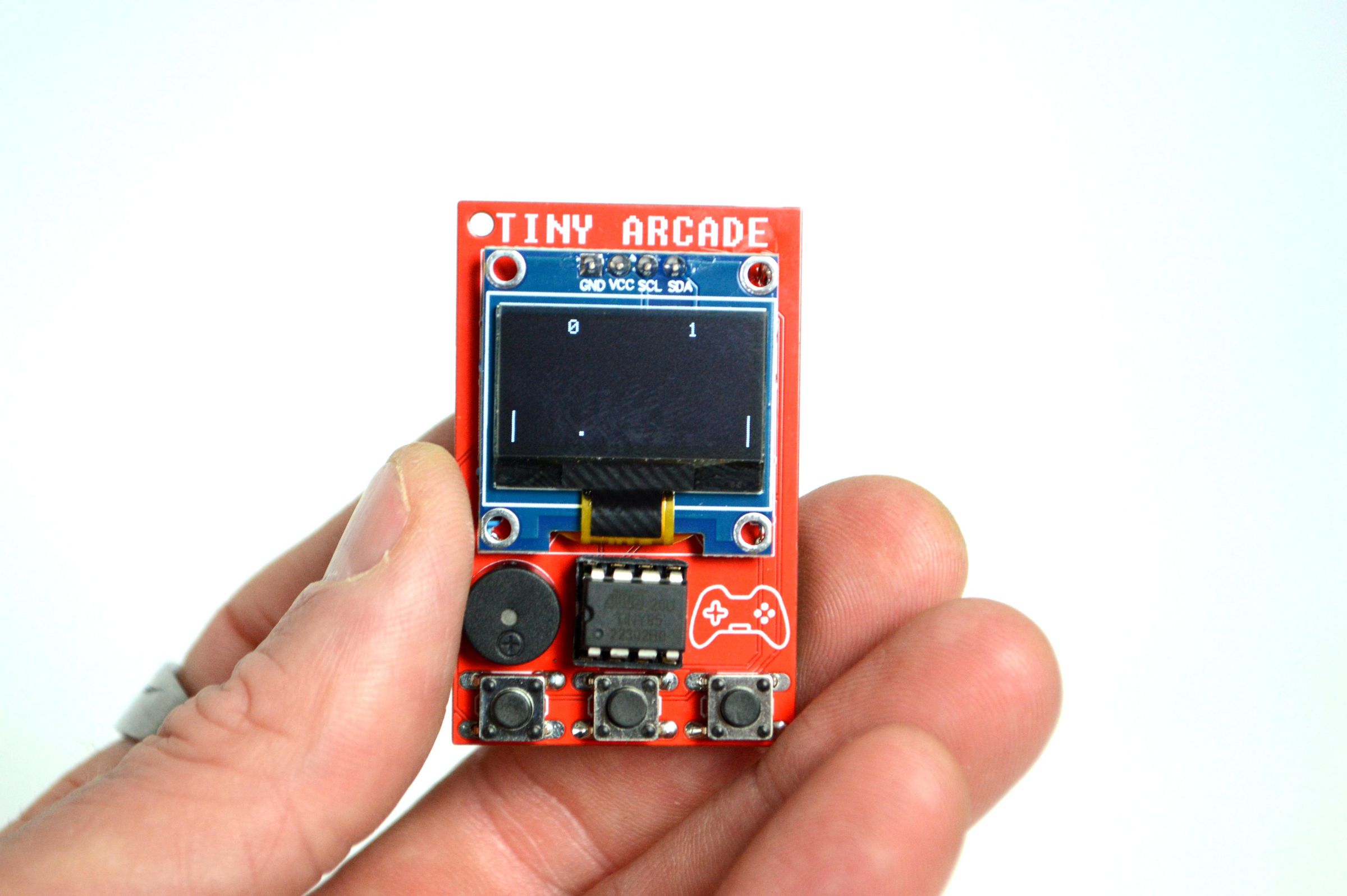 Tiny Arcade Game - Attiny85 Build : 7 Steps (with Pictures) - Instructables