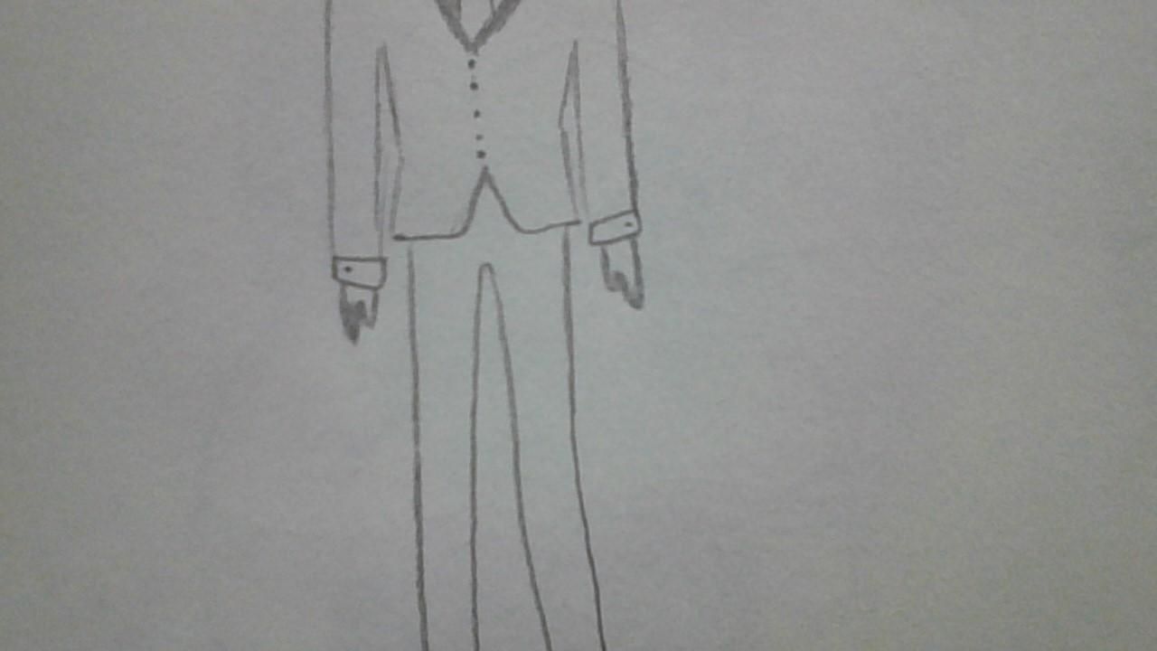 Slender Man Drawing : 6 Steps - Instructables