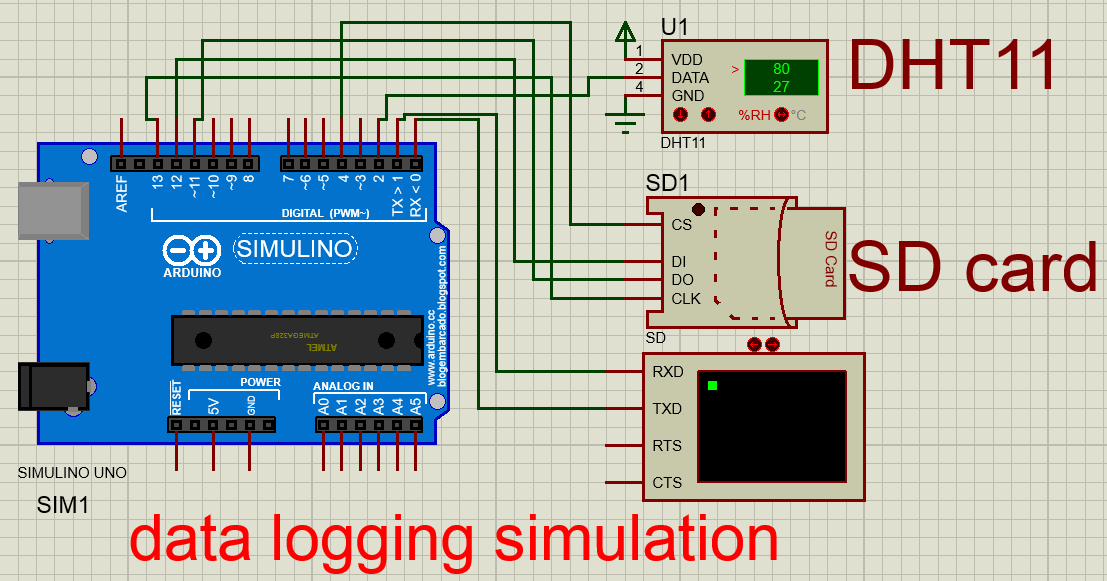 How to Make Humidity and Temperature Real Time Data Recorder With Arduino UNO and SD-Card ...