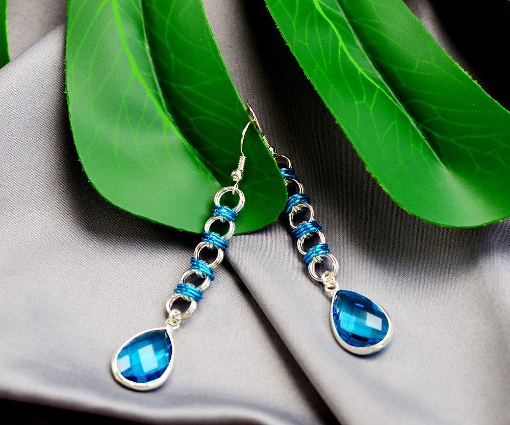Beebeecraft Tutorials on Making a Pair of Shining Crystal Earrings : 3 ...