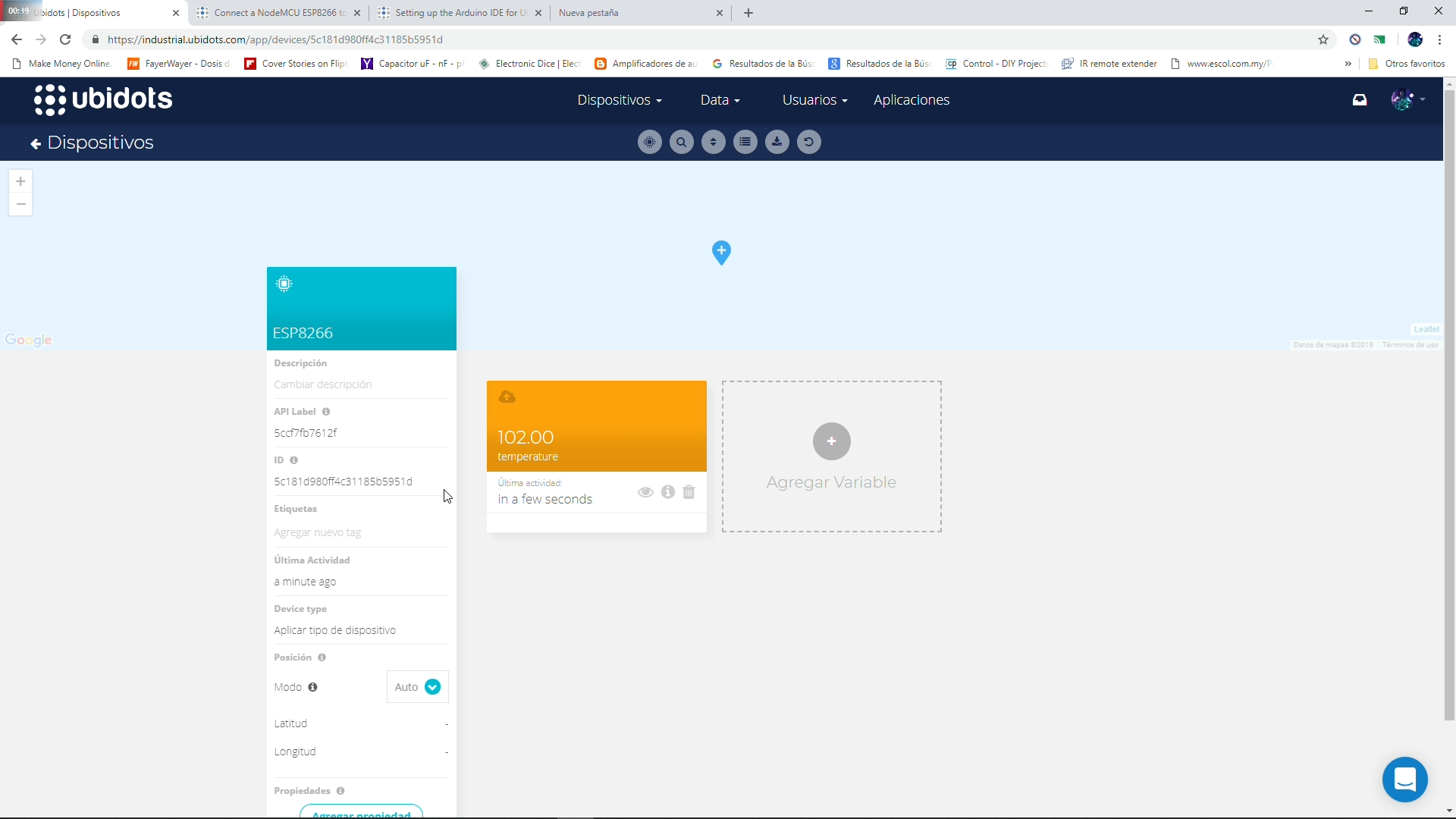 (IoT) Intertnet of Things With Ubidots (ESP8266+LM35) : 4 Steps - Instructables