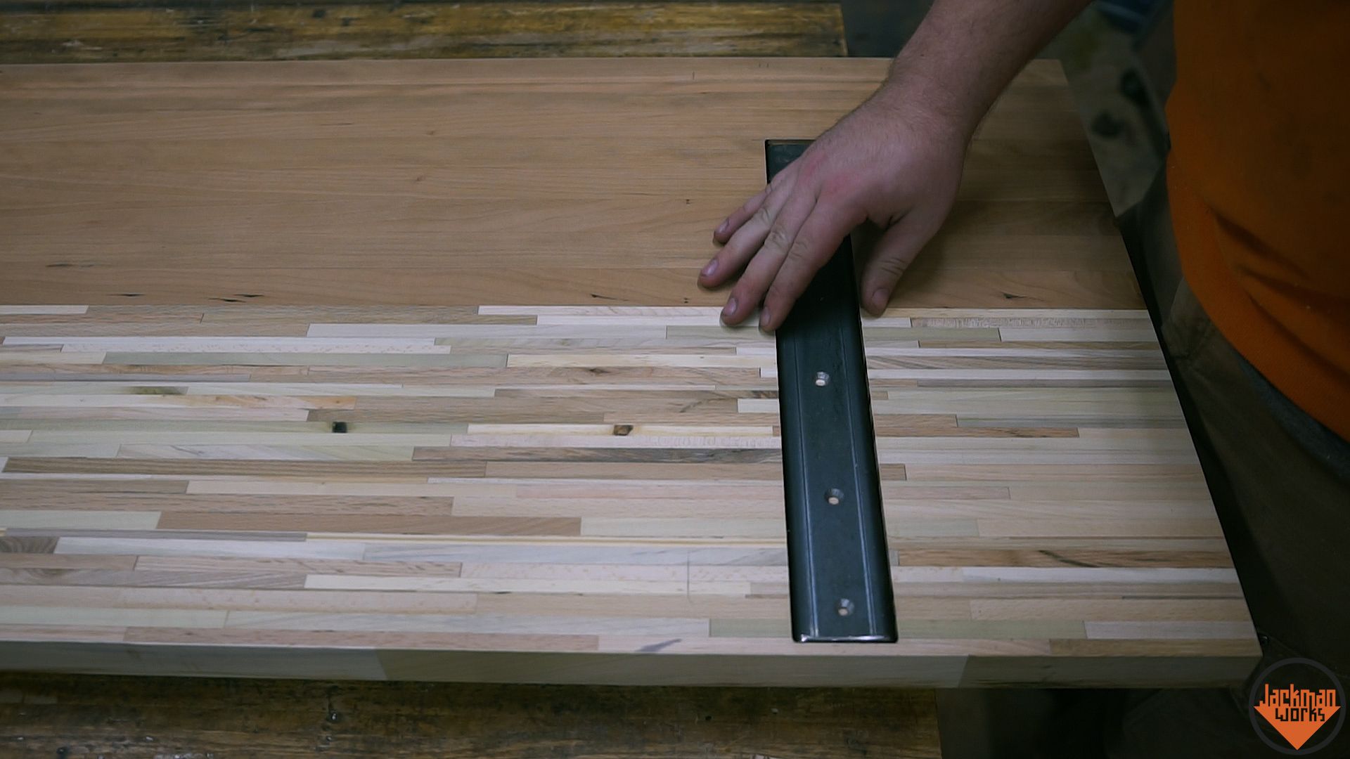 Pallet Wood Butcherblock Countertop That Pivots! (bar Top Dining Table ...