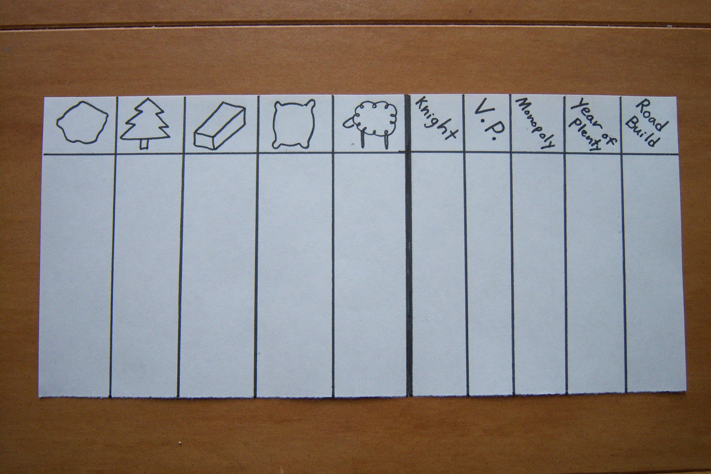 Pen & Paper Catan - for Emergencies : 6 Steps (with Pictures ...