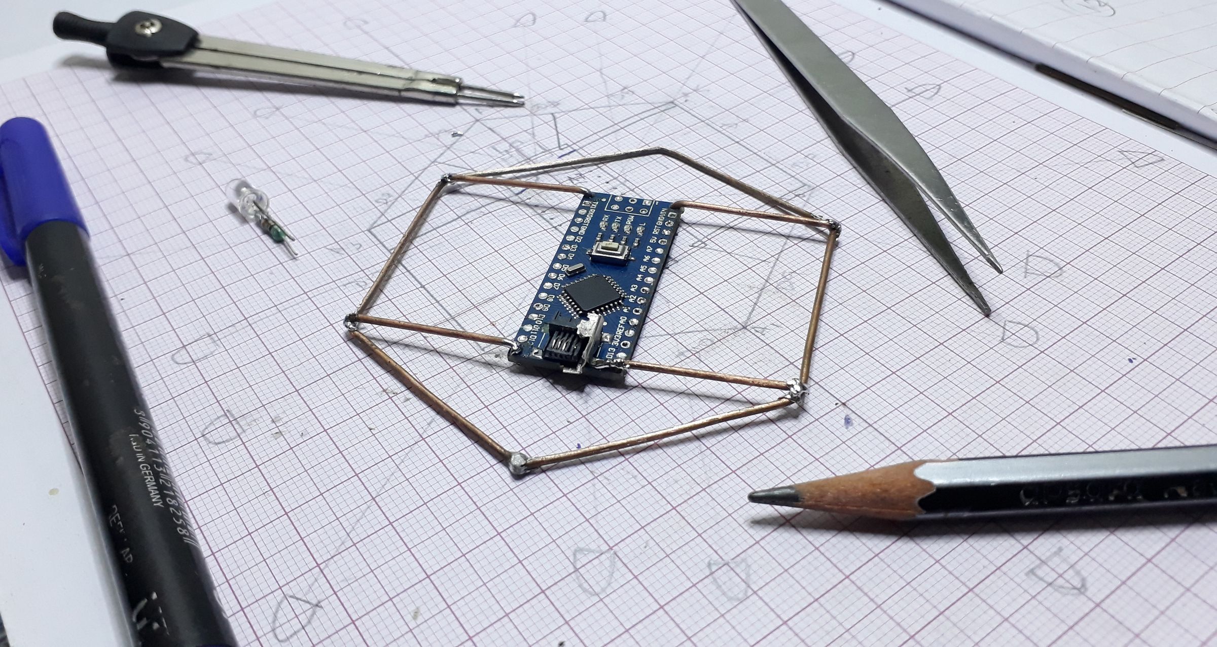 Freeformable Circuit | Real Freeform Circuit! : 8 Steps - Instructables