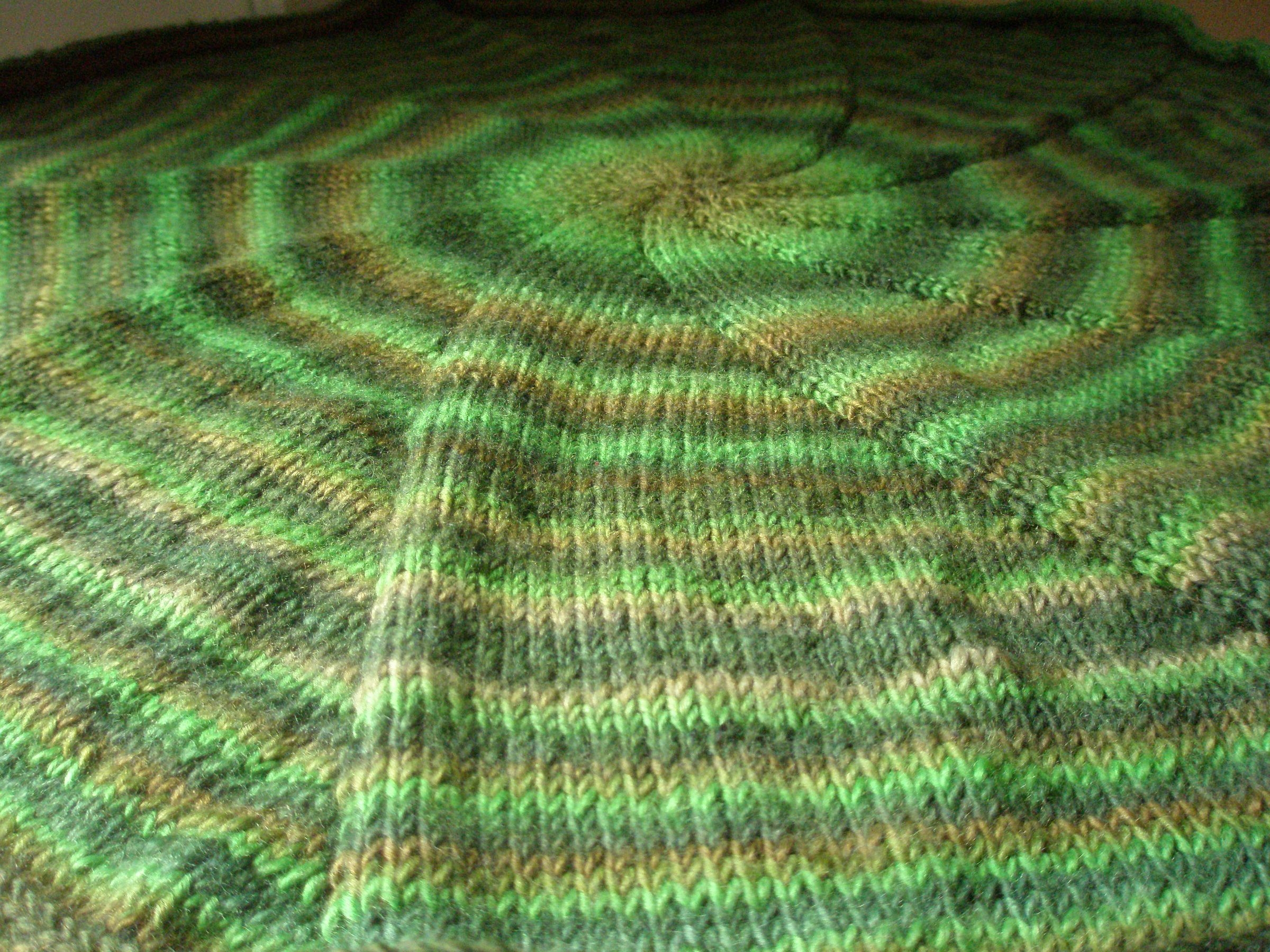 Circular Blanket Knitted in the Round : 5 Steps (with Pictures ...