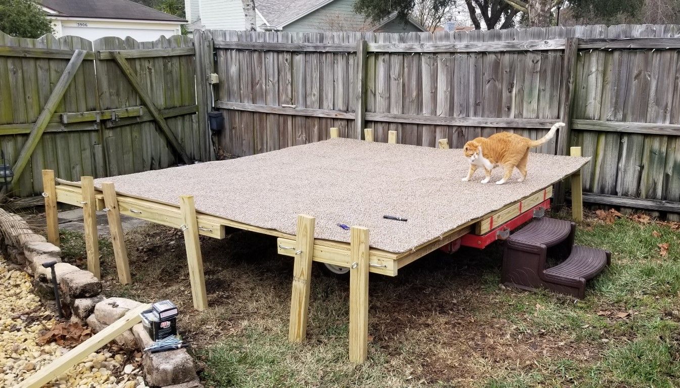 Expanding Utility Trailer Platform for Camping - Instructables