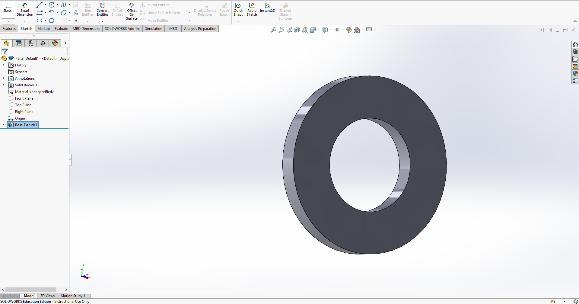 Simple Wheel and Wheel Cover Design With Solidworks for 3D Printing : 8 ...
