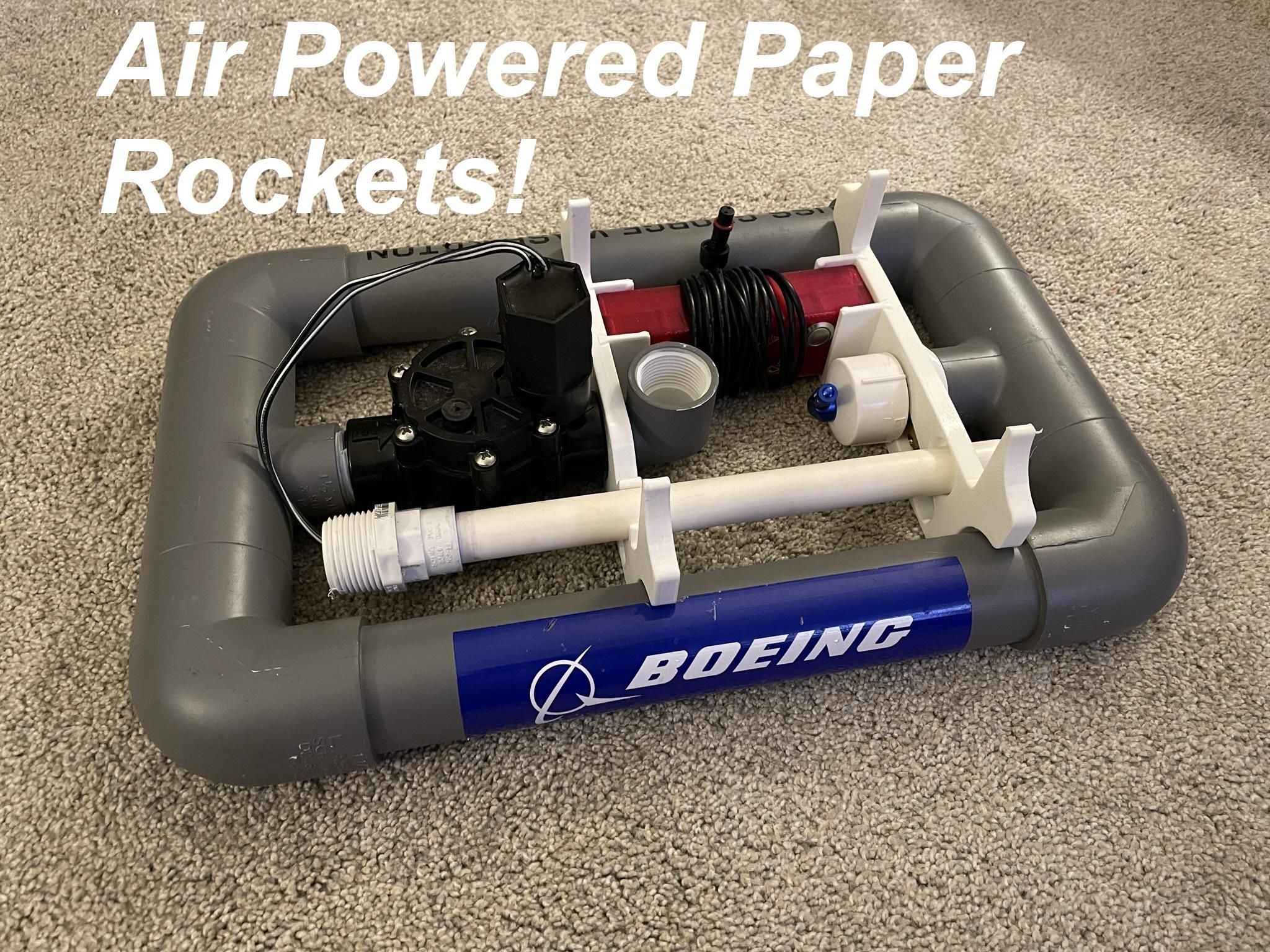 Air Powered Rocket Launchers V5.0 : 15 Steps (with Pictures ...