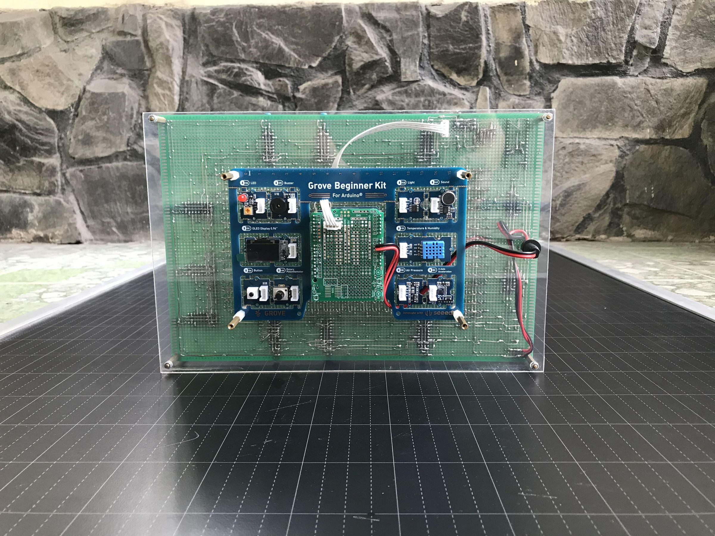 Colorful Message With Grove Beginner Kit and RGB Led Matrix : 8 Steps ...