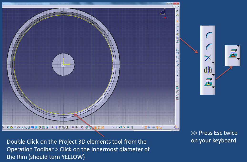 Instructions for Designing a Wheel in CATIA V5 : 45 Steps - Instructables