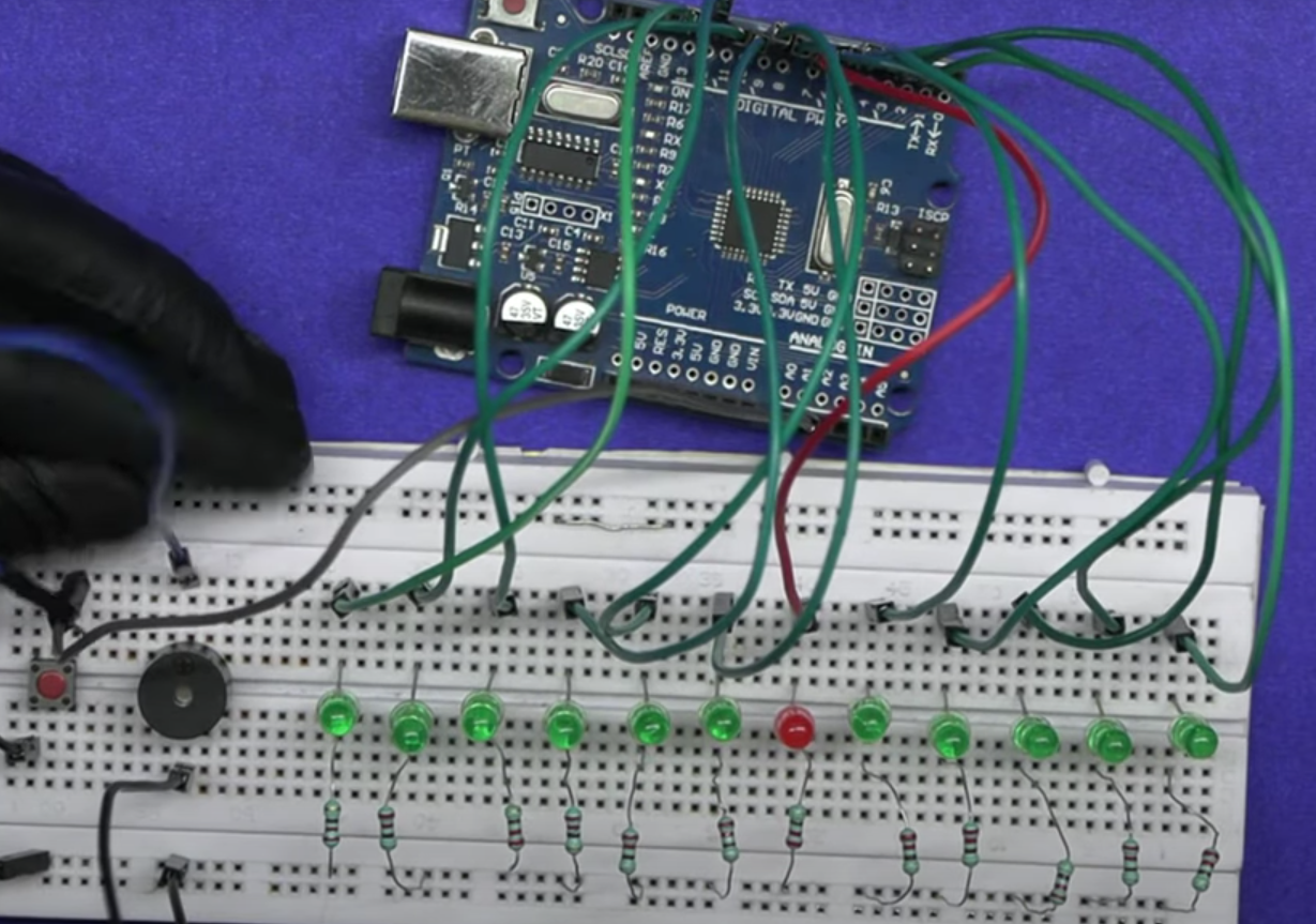 Arduino LED Reflex Game - Test Your Reaction Speed! : 9 Steps ...