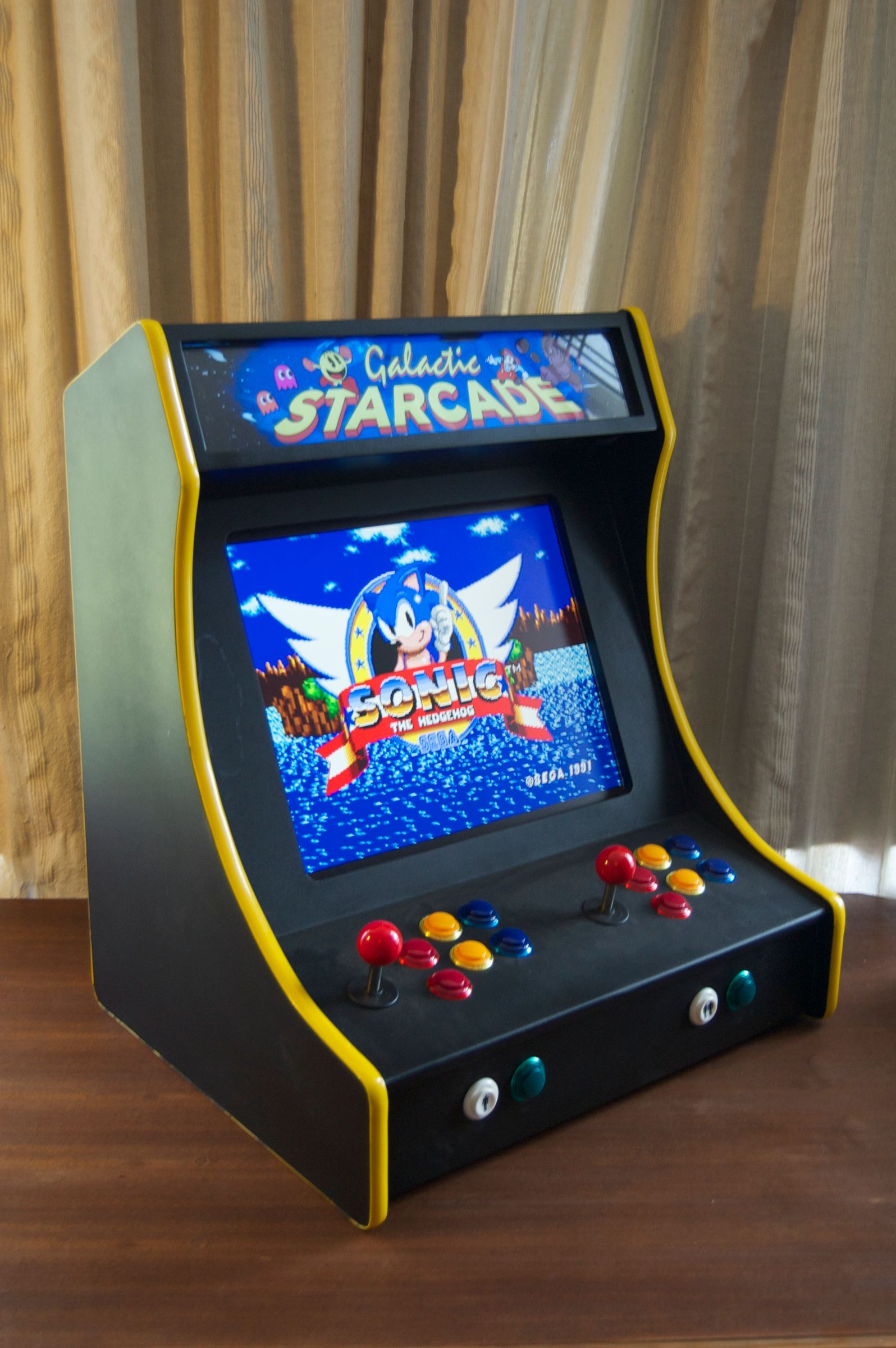 2-Player Bartop Arcade Machine (Powered by Pi) : 19 Steps (with ...