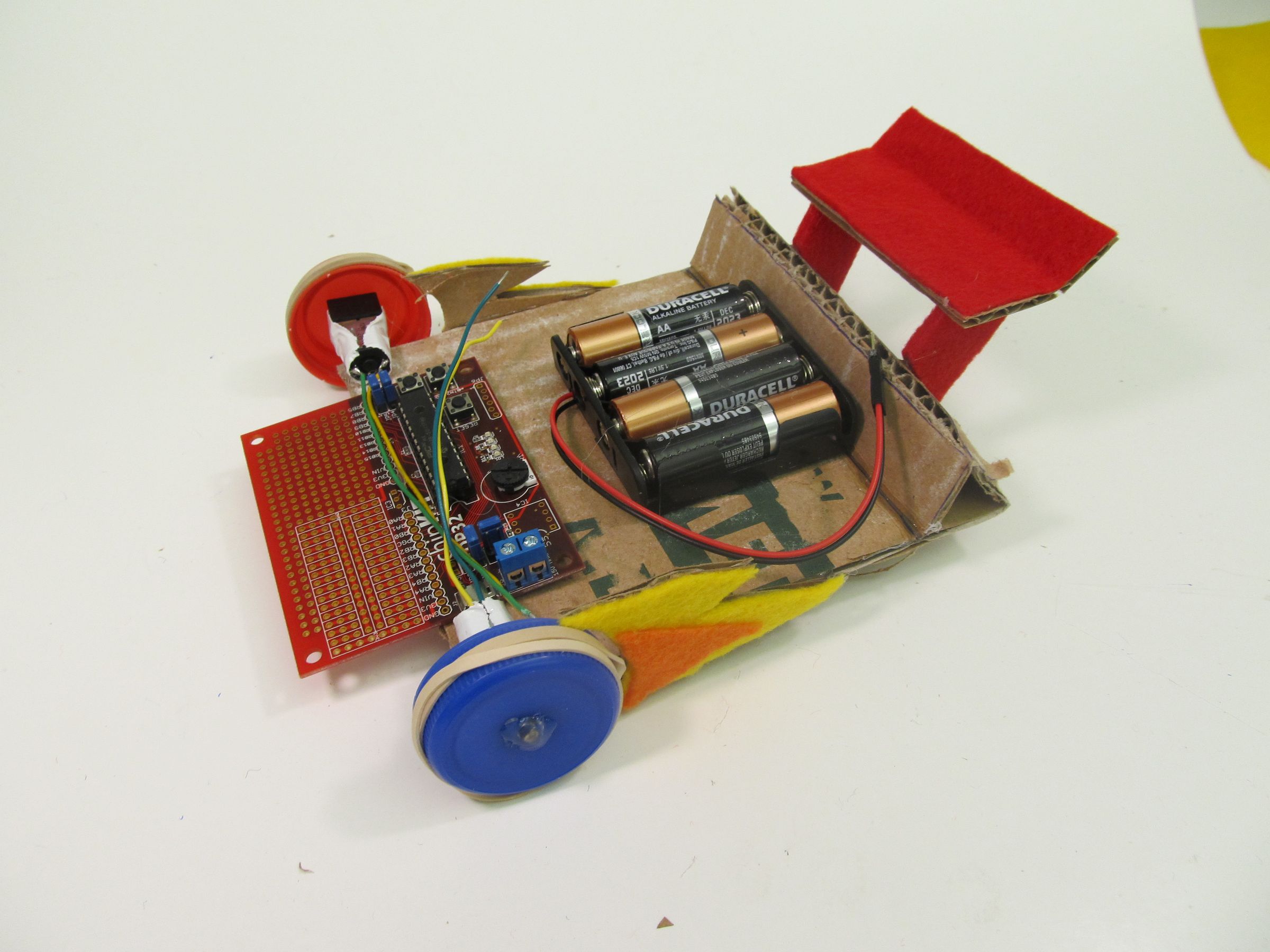 Cardboard Chassis for Cheap Robots 3: Boardbot : 12 Steps (with ...